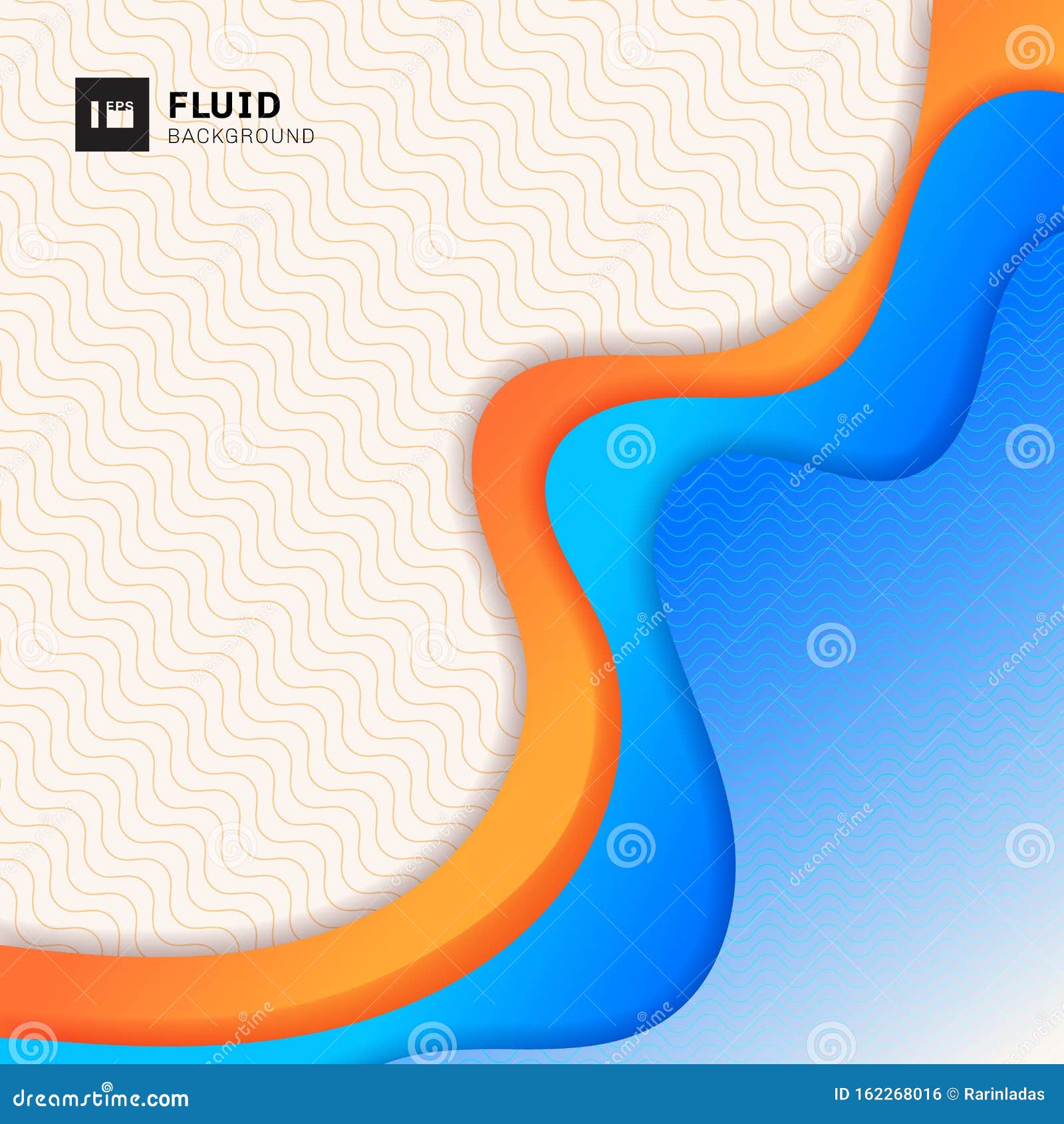 Abstract Orange and Blue Gradient Curve Form and Wave Pattern on White ... Abstract Orange and Blue Gradient Curve Form and Wave Pattern on White ...
