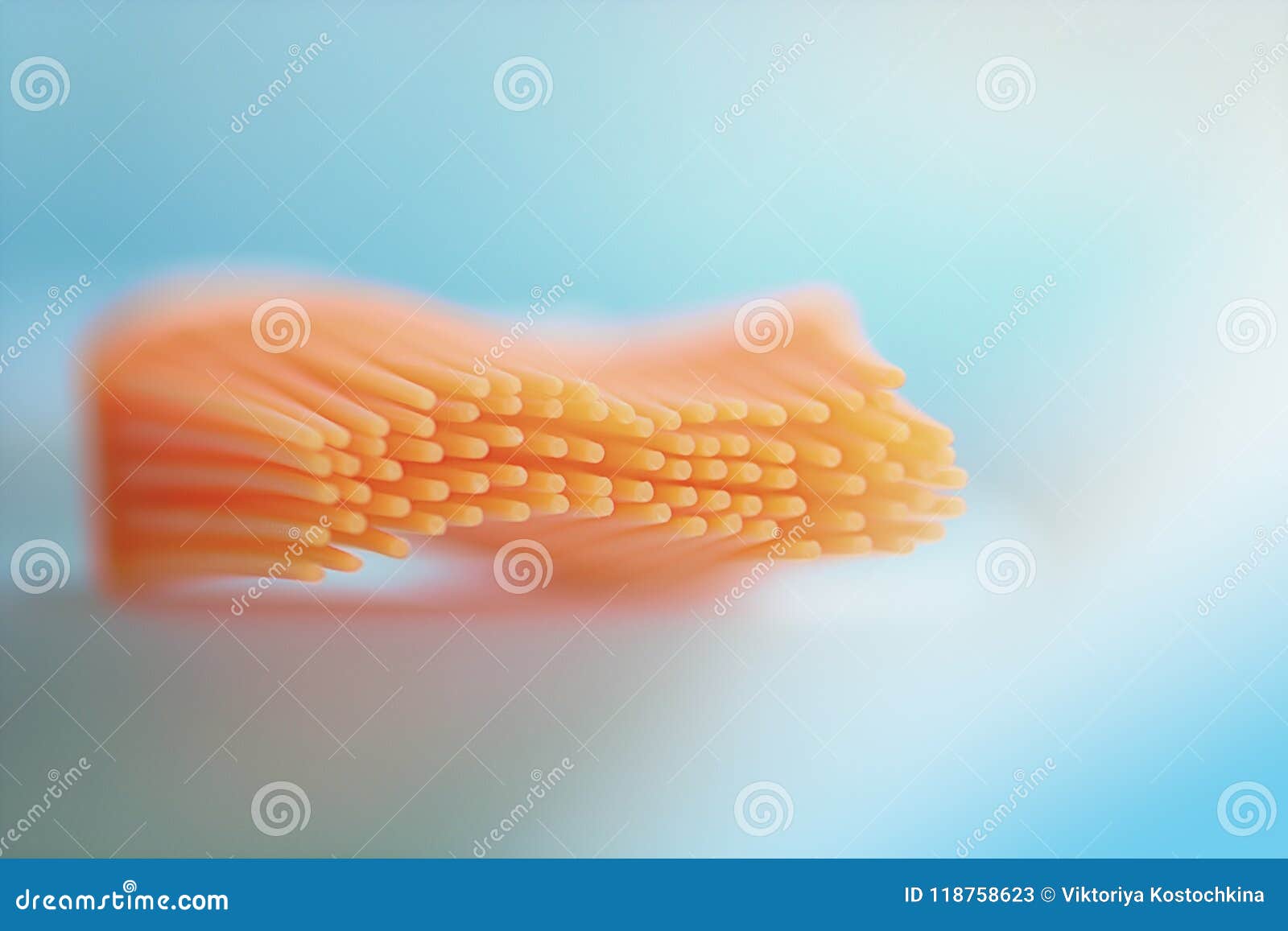 Abstract orange brush stock image. Image of macro, blue - 118758623