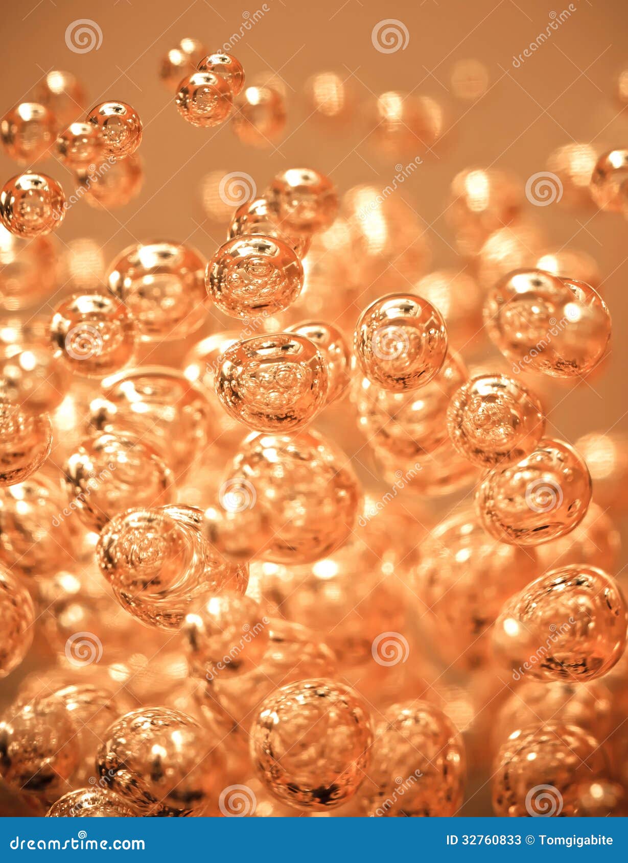 Abstract orange bubble stock image. Image of freshness - 32760833