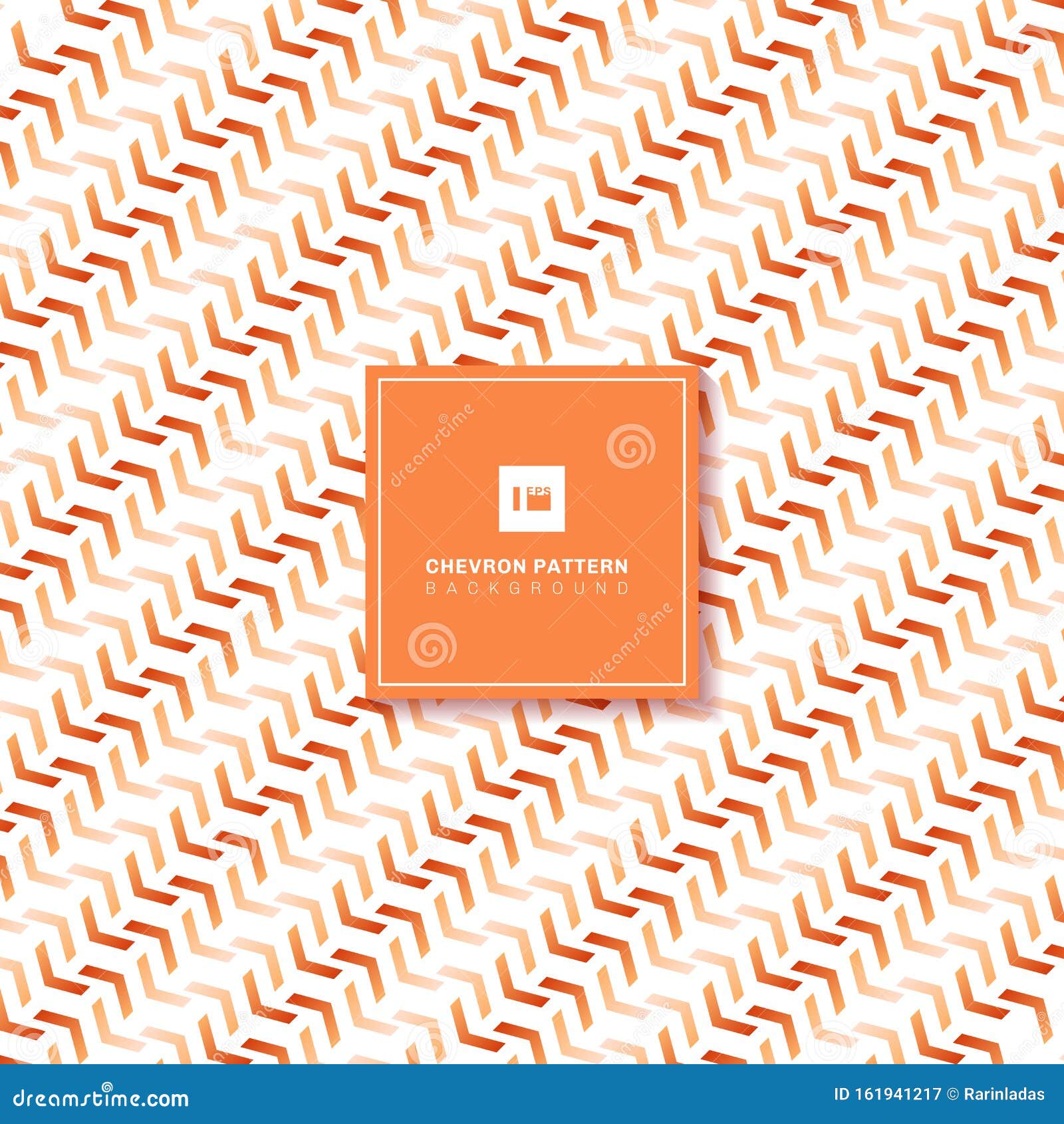 Abstract Orange Chevron Pattern Diagonal on White Background and ...