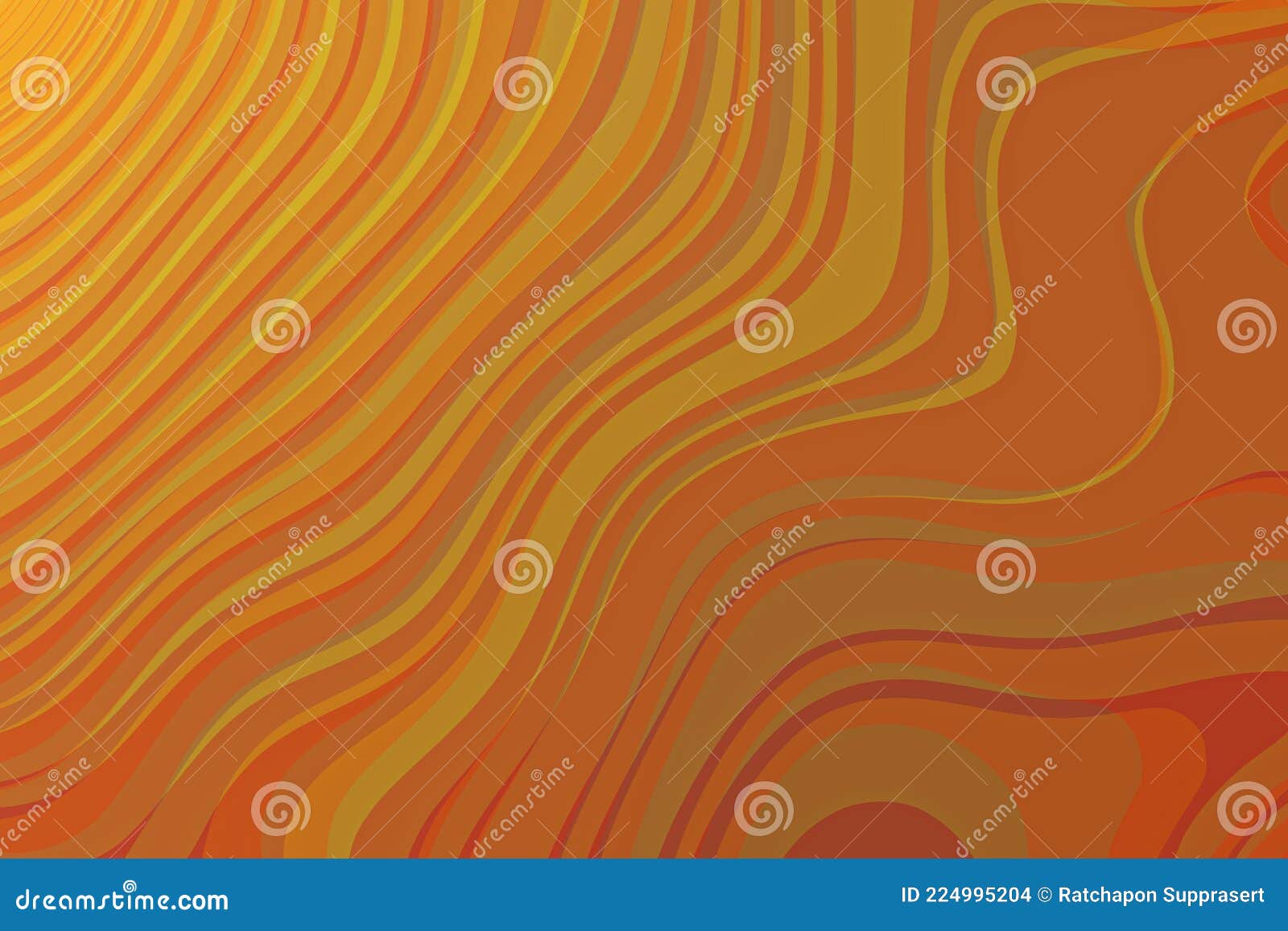 Abstract Orange Color Curve Background Stock Illustration ...
