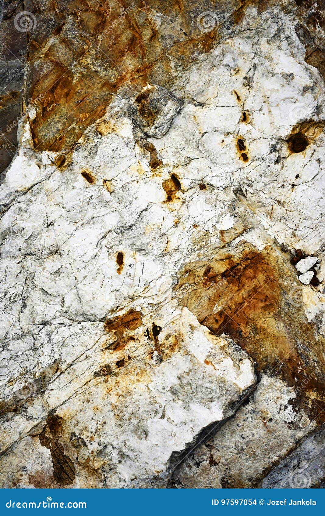 Abstract Orange Colored Limestone Rock Stock Photo - Image of stone ...