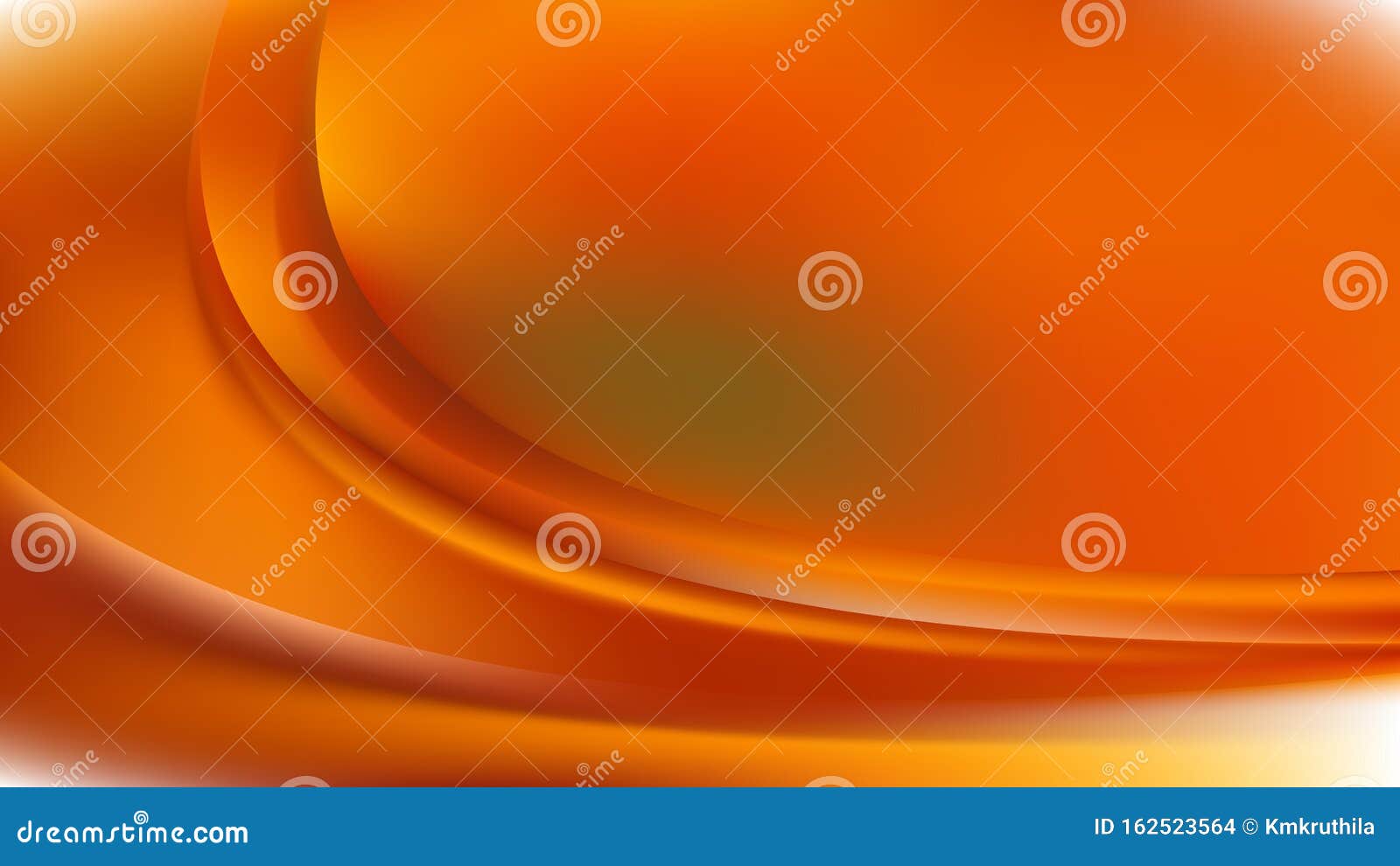 Abstract Orange Curve Background Vector Image Stock Vector ...