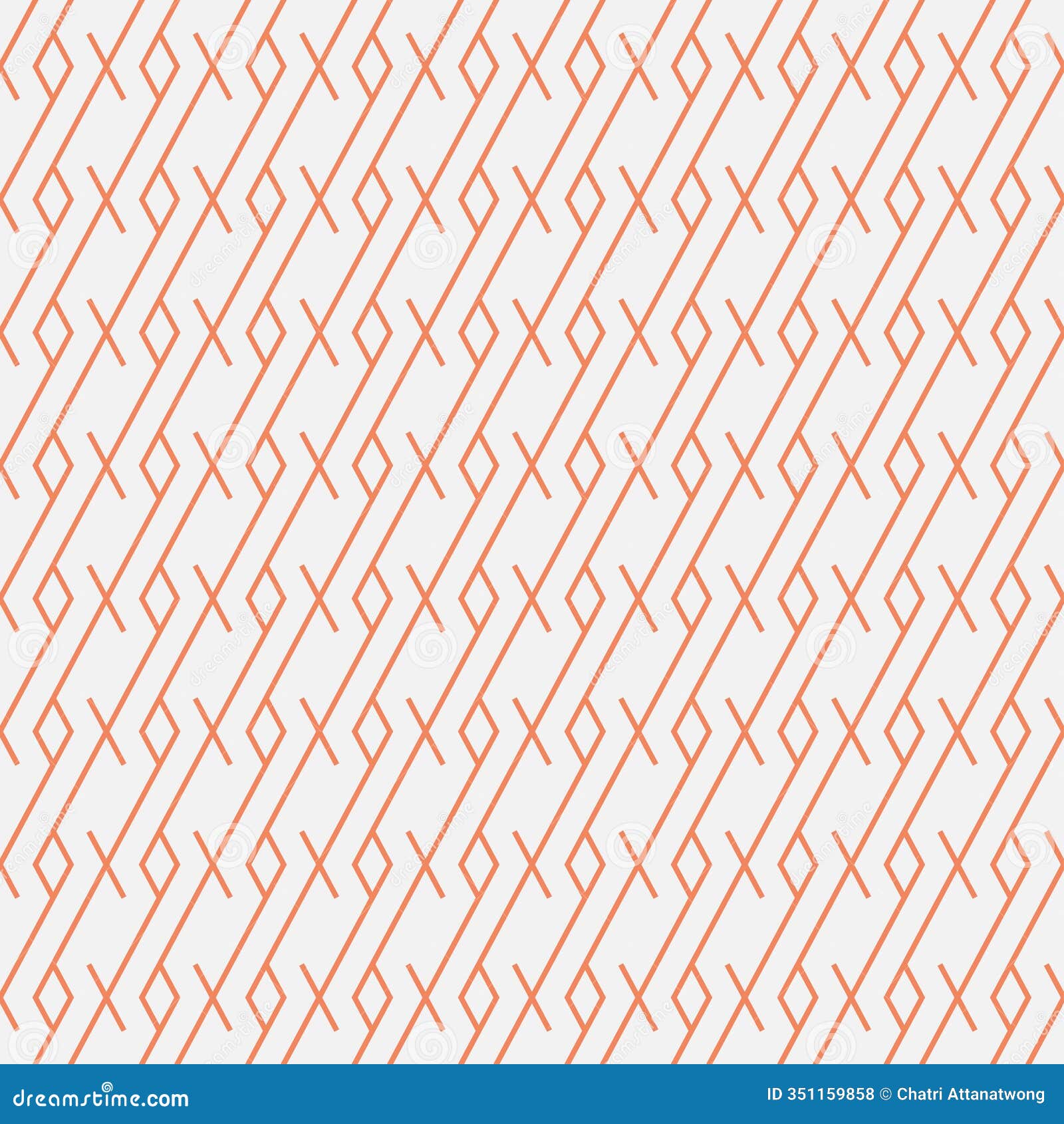 Abstract Orange Diagonal Line Seamless Pattern on White Background ...