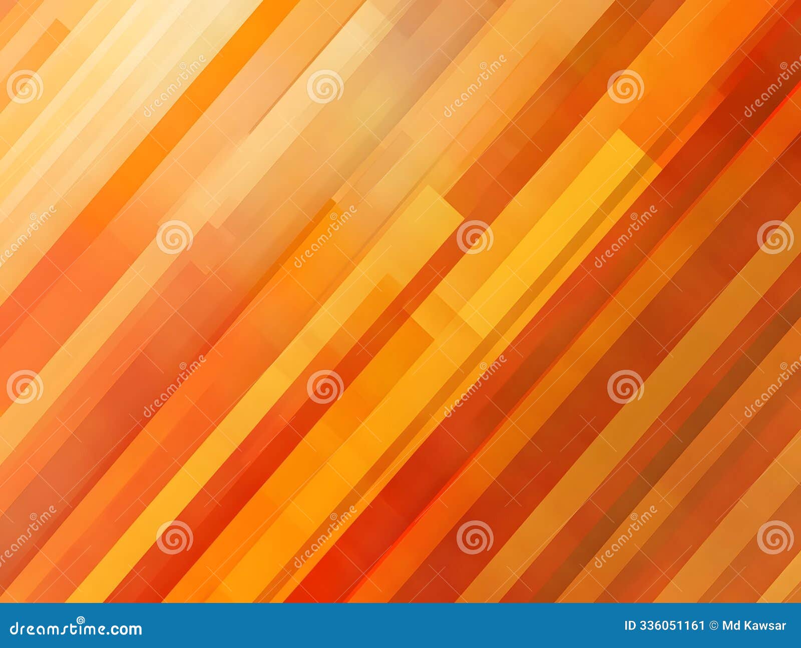 Abstract Orange Diagonal Stripes Background Stock Illustration ...