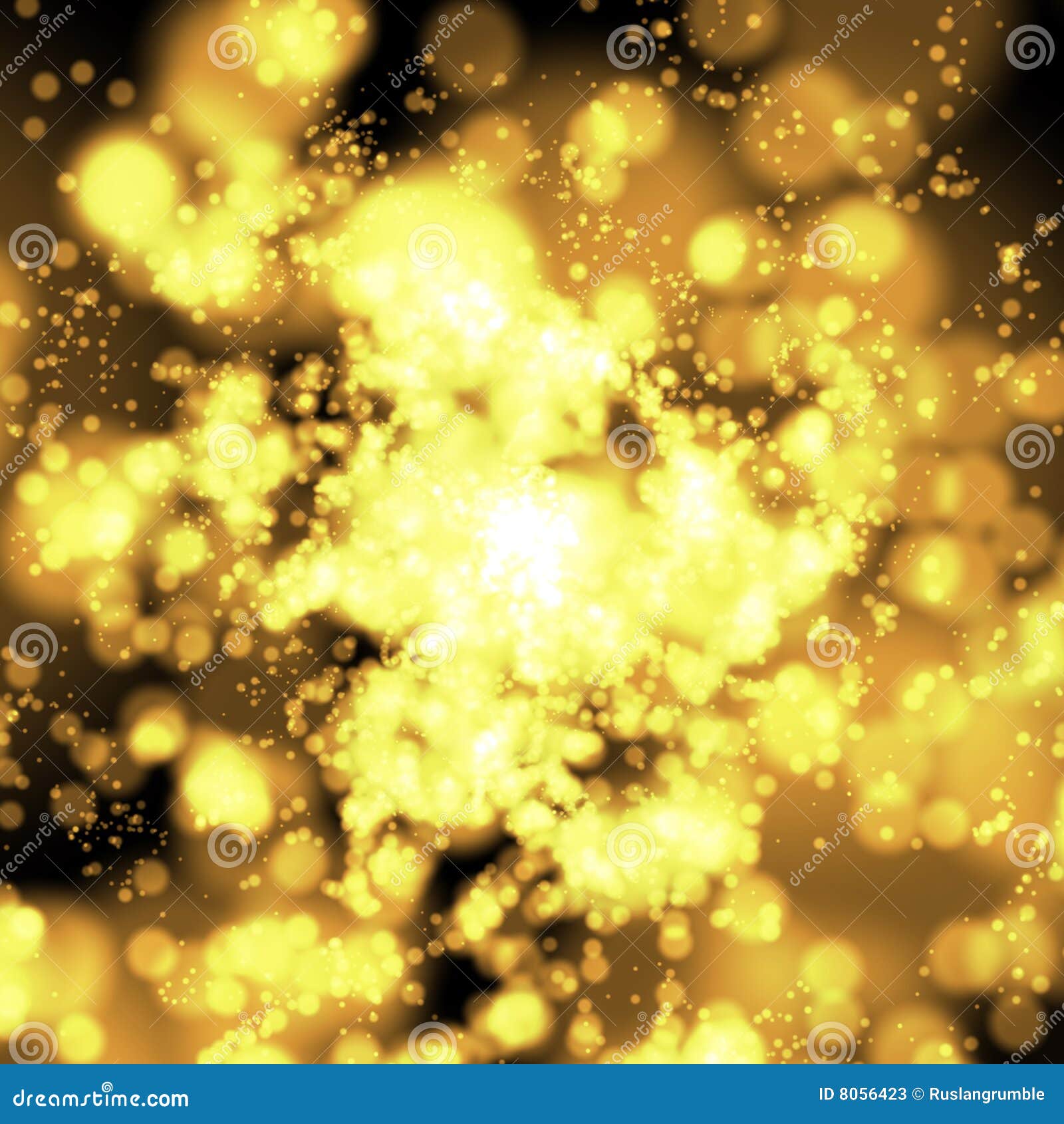 Abstract Orange Dotted Light Stock Illustration - Illustration of ...