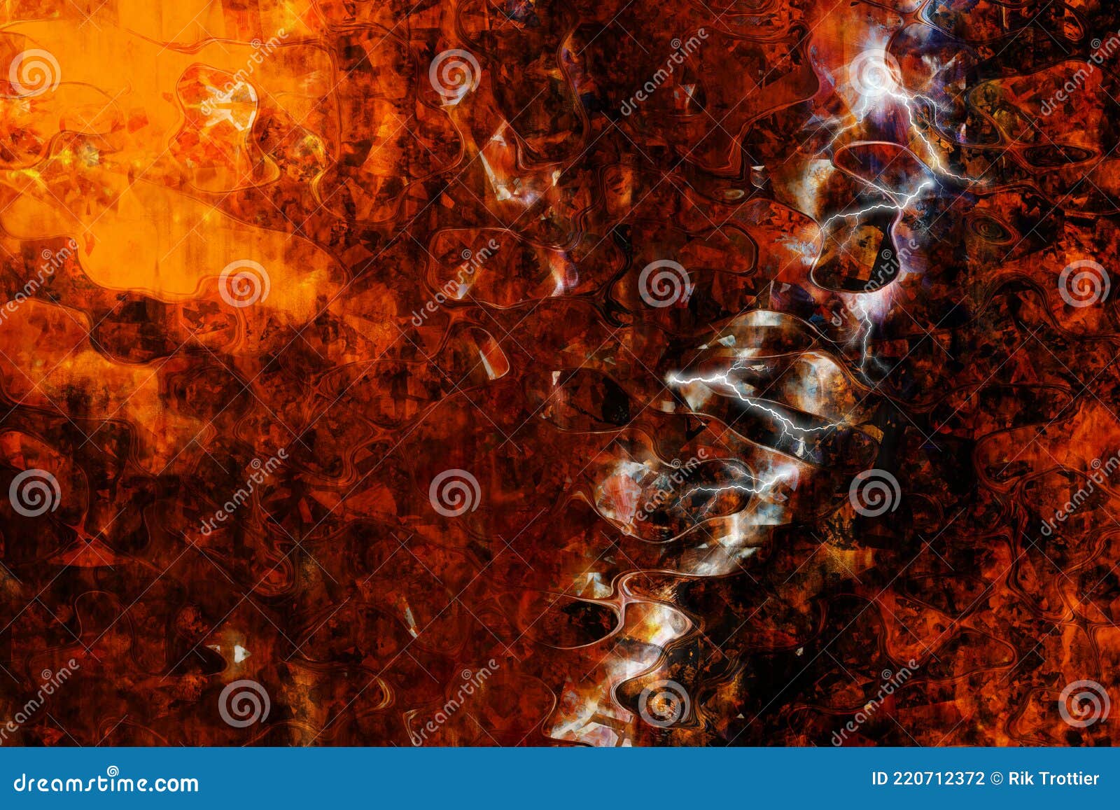 Abstract Orange Electric Paint Stock Photo - Image of temperature ...
