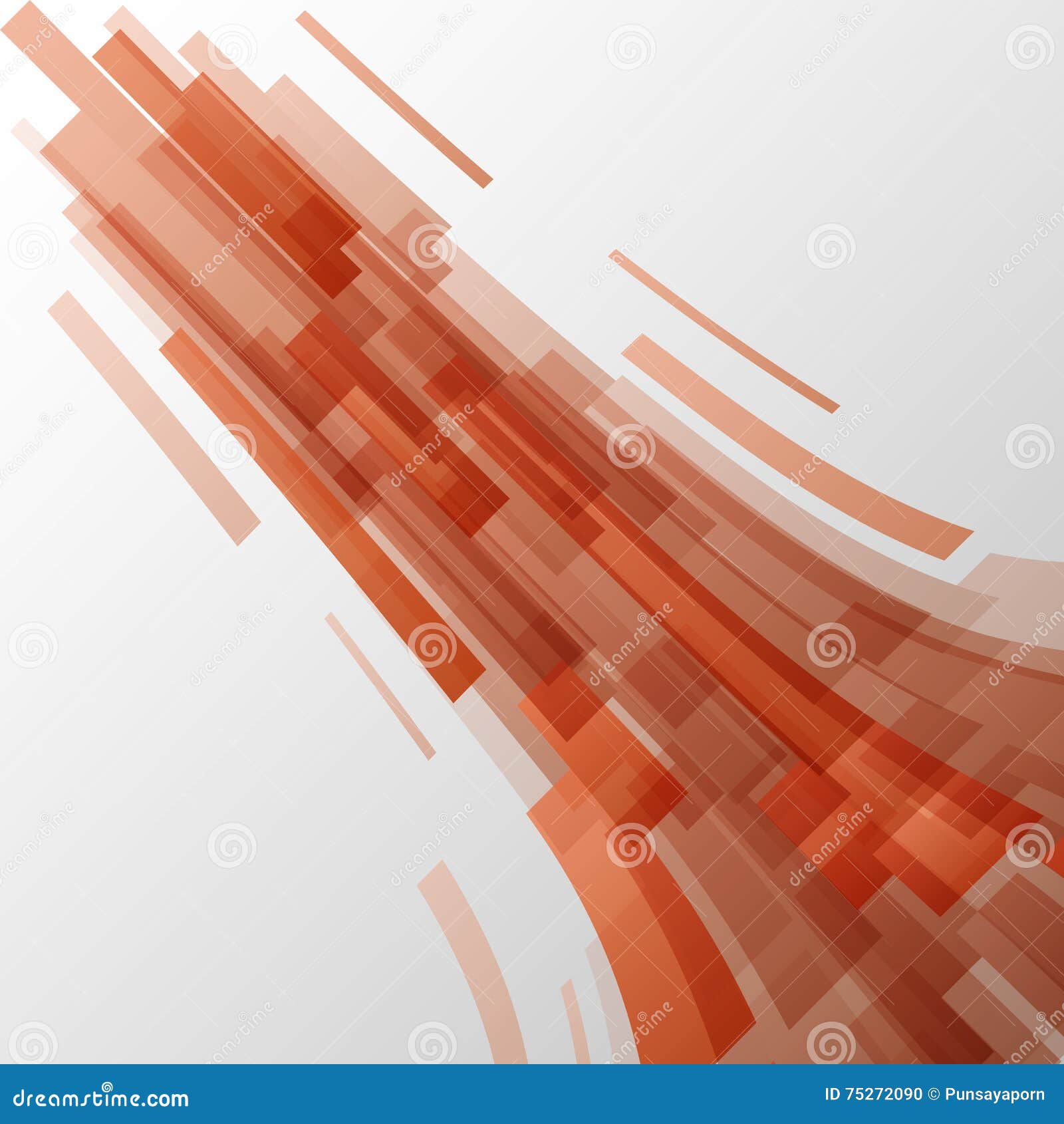 Abstract Orange Elements Technology Background Stock Vector ...