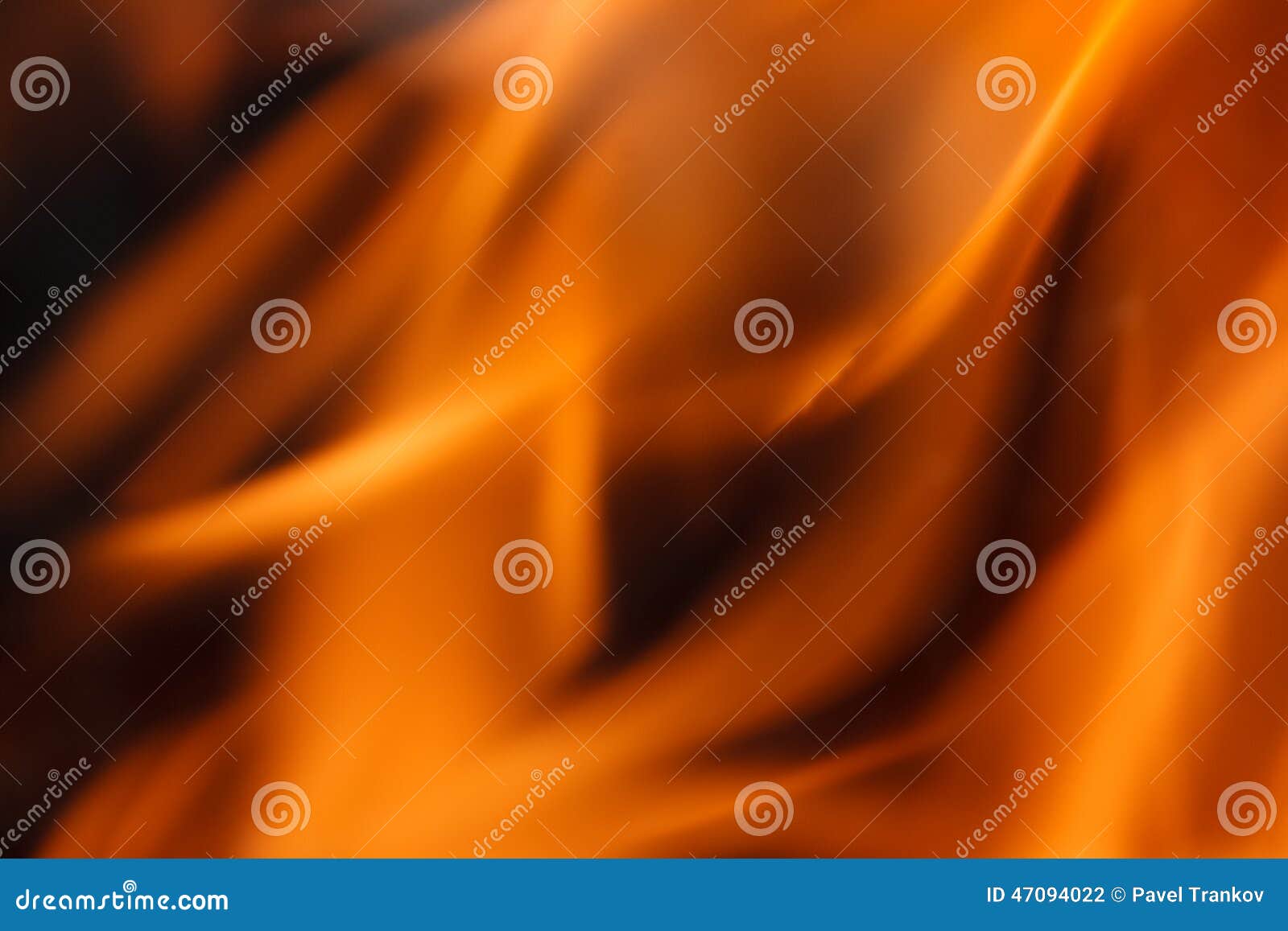 Abstract Orange Fiery Wave Background. Stock Photo - Image of bright ...