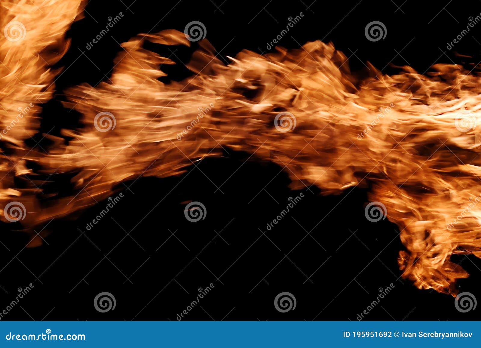 Abstract Orange Fire Flames Stock Photo - Image of cozy, abstract ...