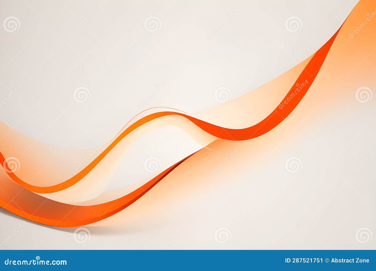 Abstract Orange Geometric. Isolate on White Background. Vector ...