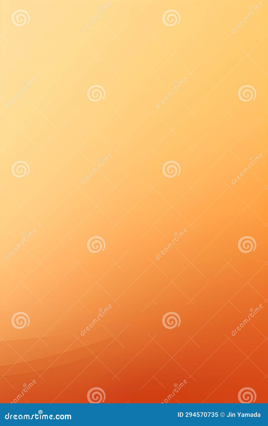 Abstract Orange Gradient Background with Smooth Lines. Vector ...