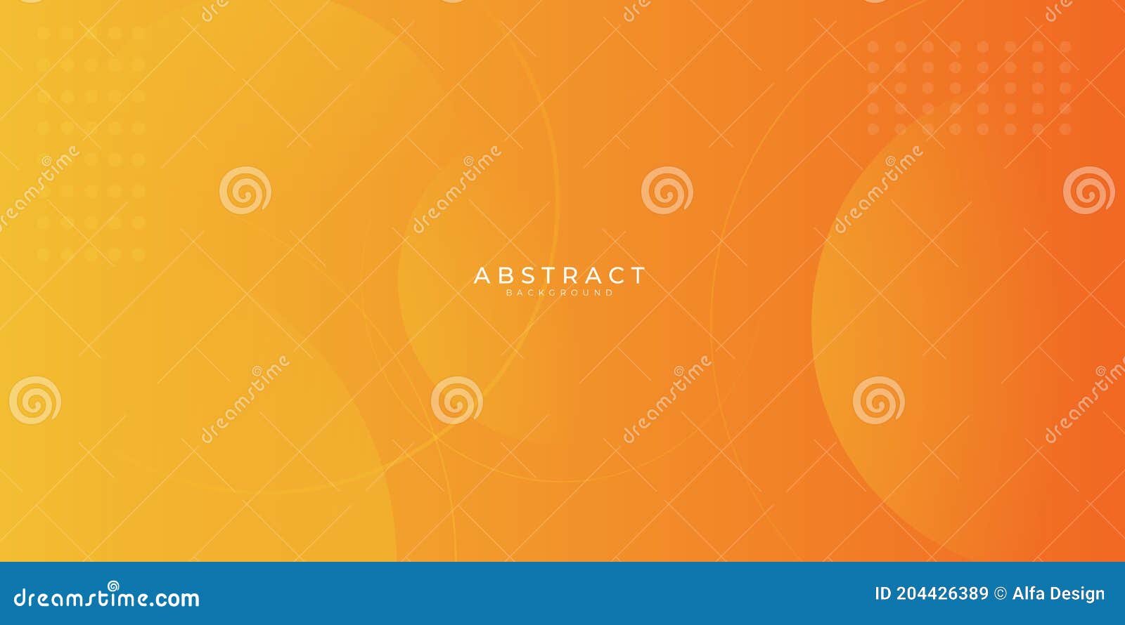 Abstract Orange Gradient Geometric Shape Background with Dynamic ...