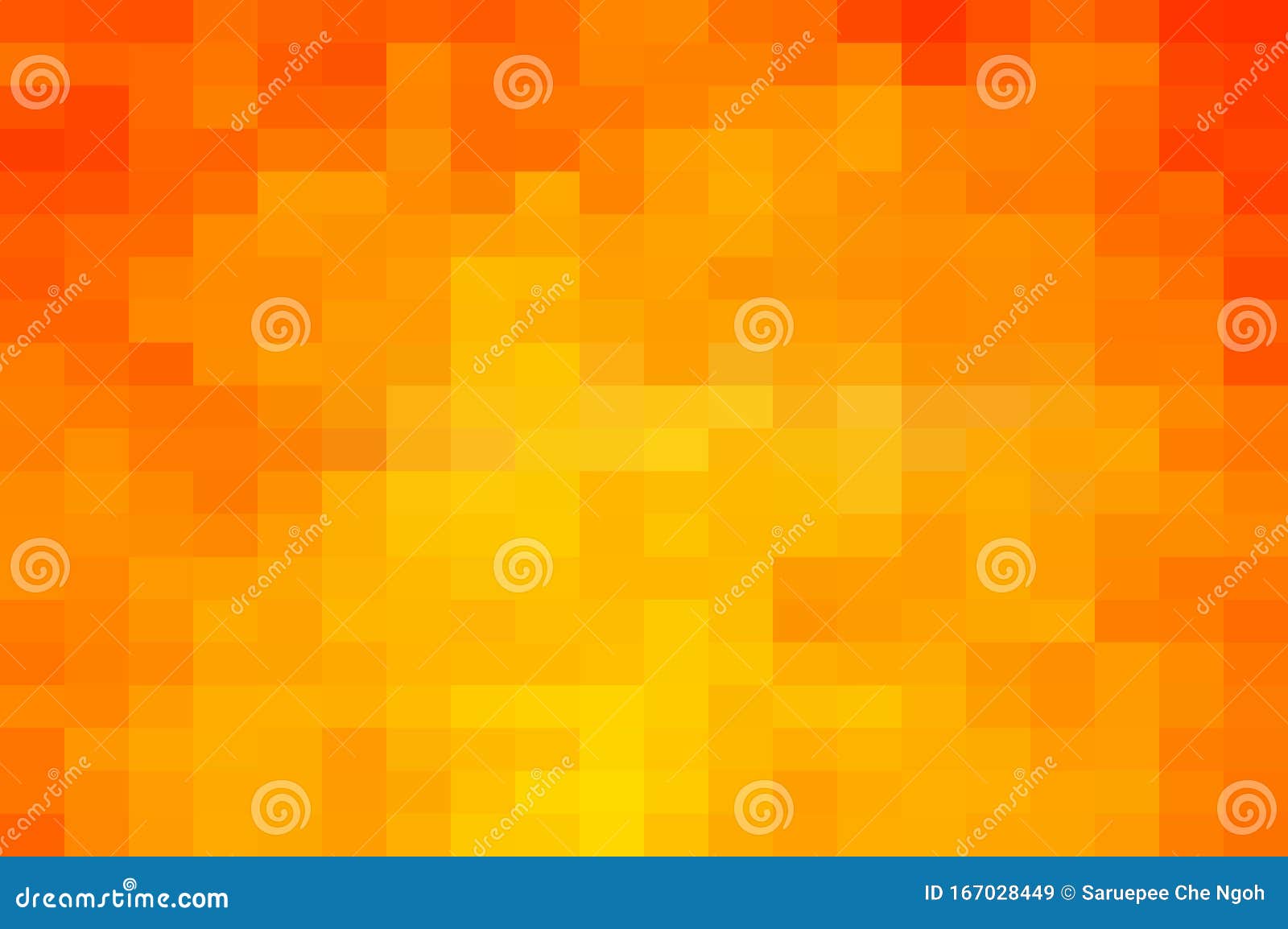 Abstract Orange Grid Mosaic Background, Modern Abstract Illustration ...
