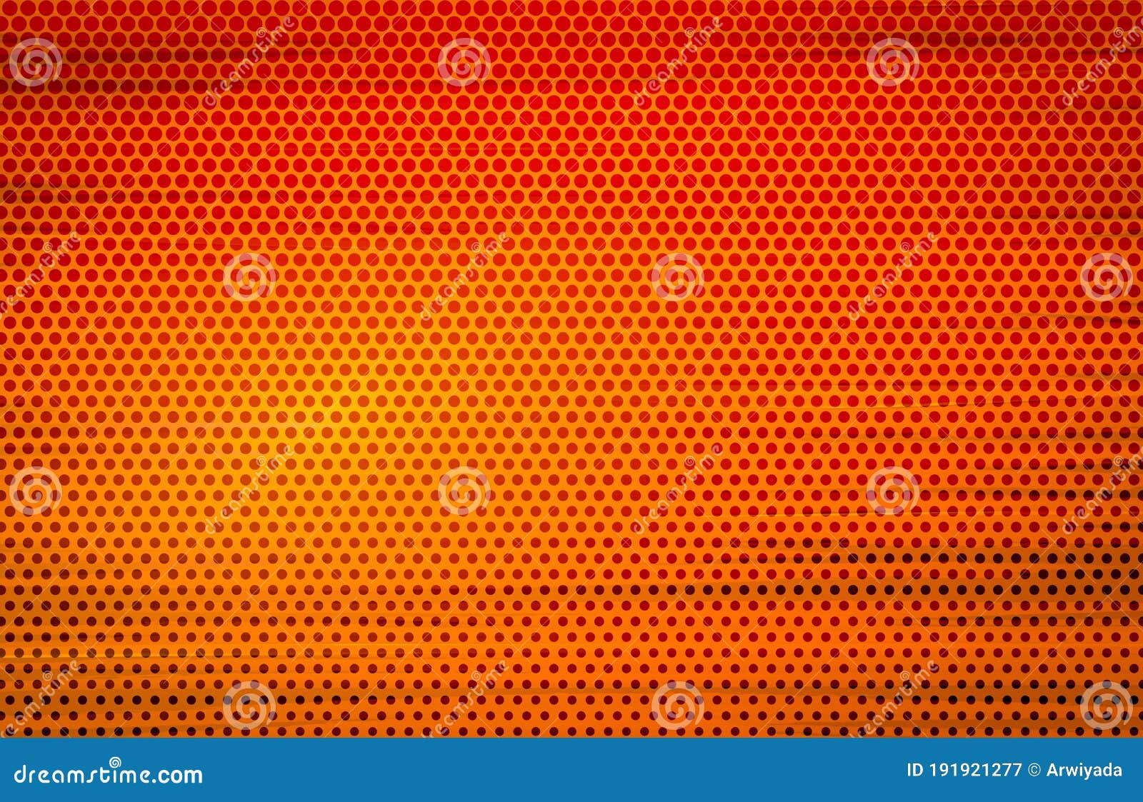 Abstract Orange Halftone Dot Background with Illustration Graphic Stock ...