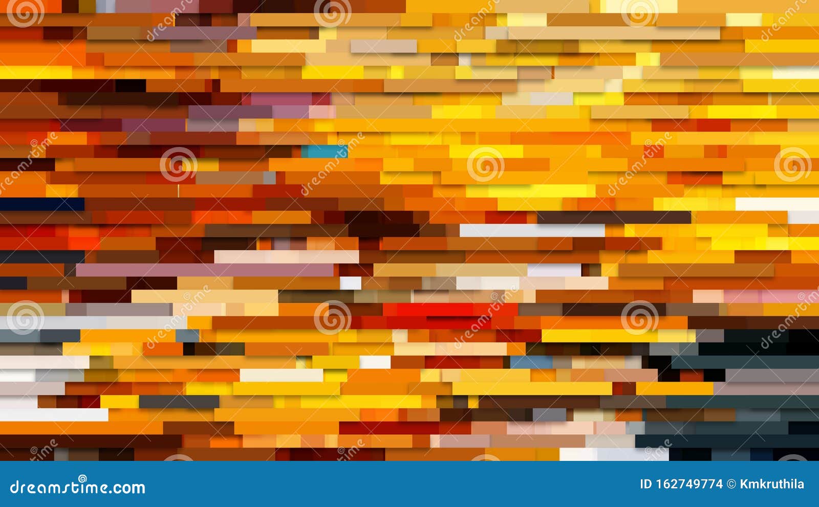 Abstract Orange Horizontal Lines Background Illustrator Stock Vector ...