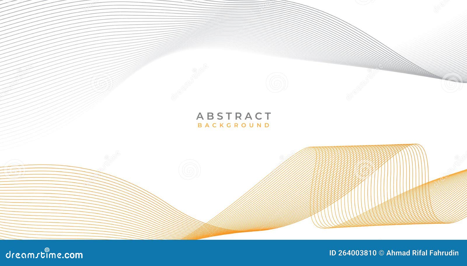 Abstract Orange Line Background Design Stock Vector - Illustration of ...