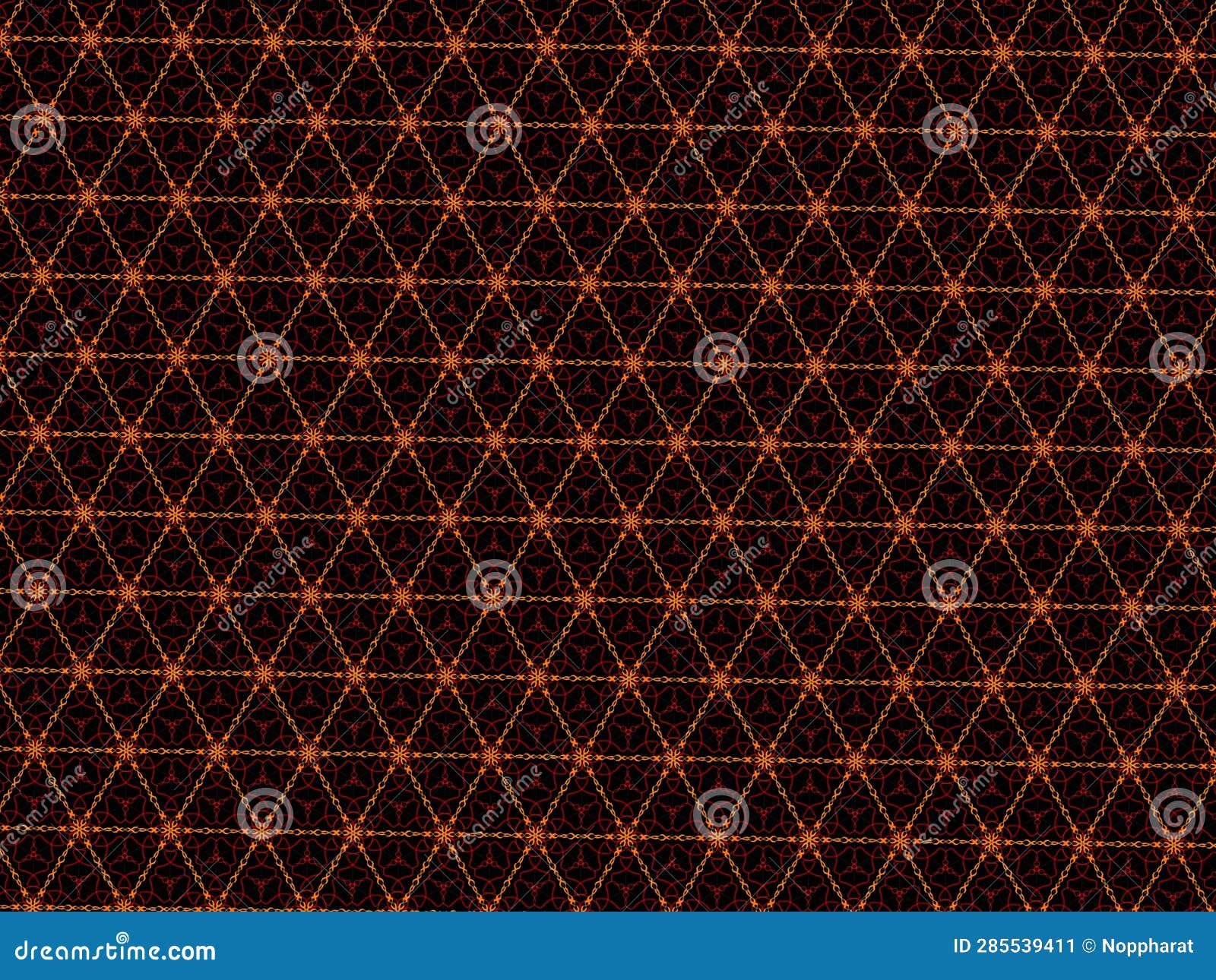 Abstract Orange Line Pattern Image on Black Background Stock Image ...