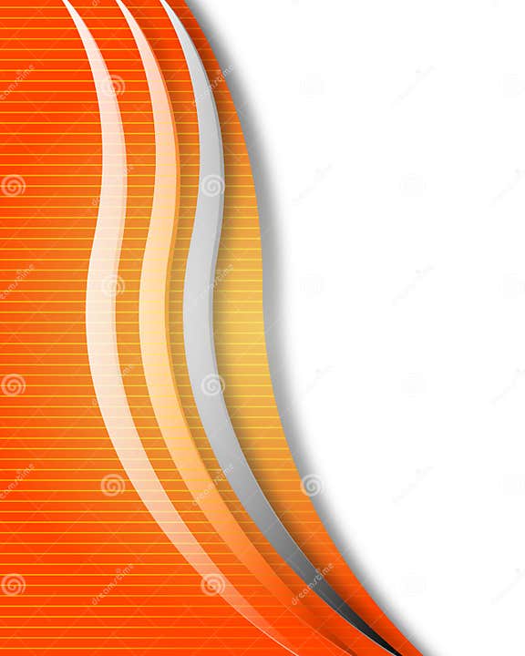 Abstract Orange Linear Background Stock Illustration - Illustration of ...