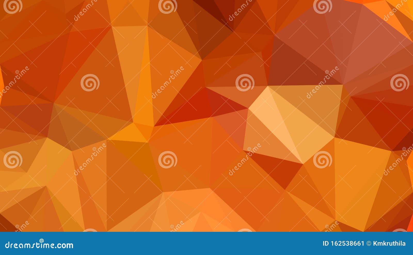 Abstract Orange Low Poly Background Design Stock Vector - Illustration of poly, geometric: 162538661