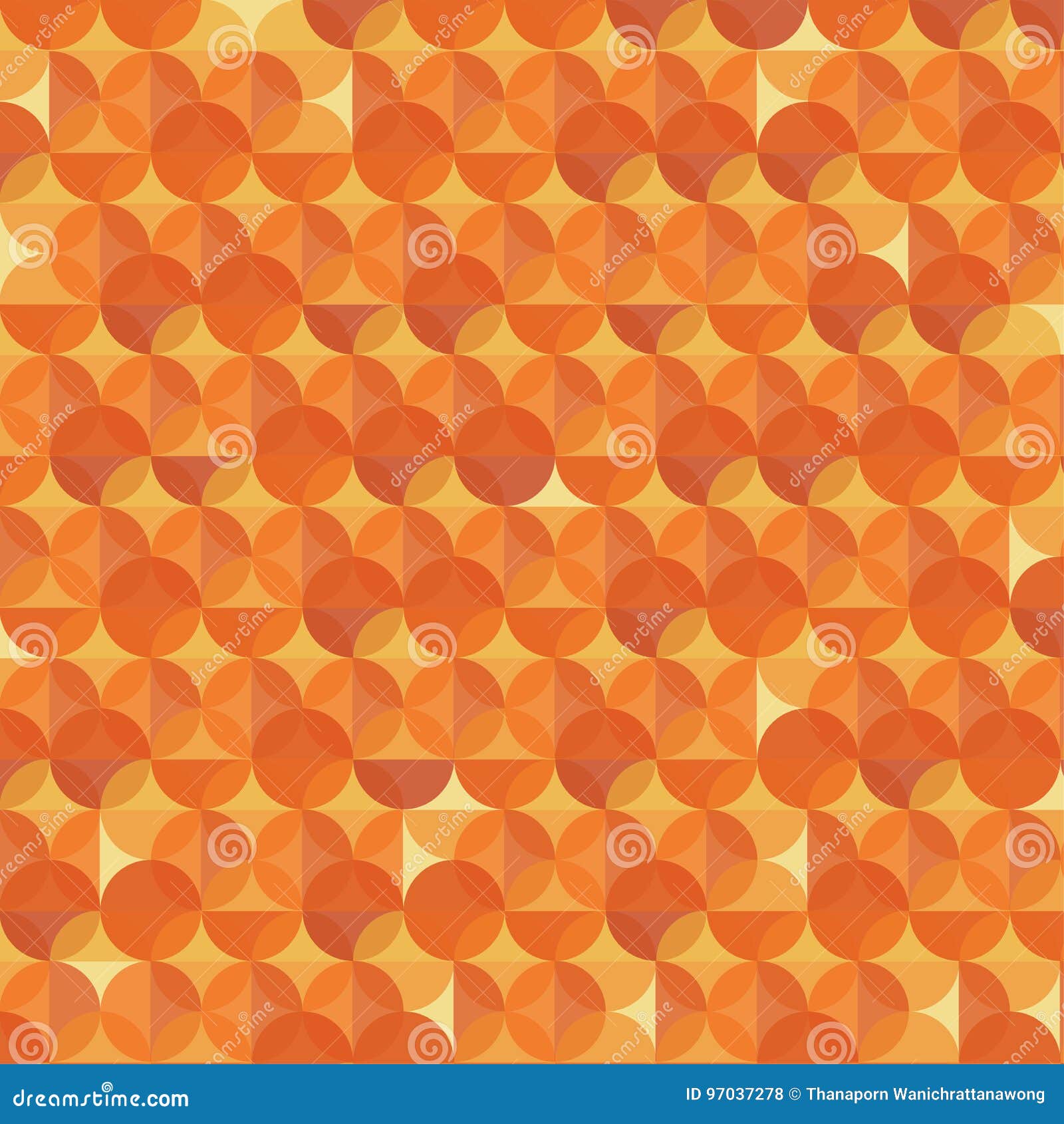 Abstract Orange Modern Geometric Background Stock Vector - Illustration ...