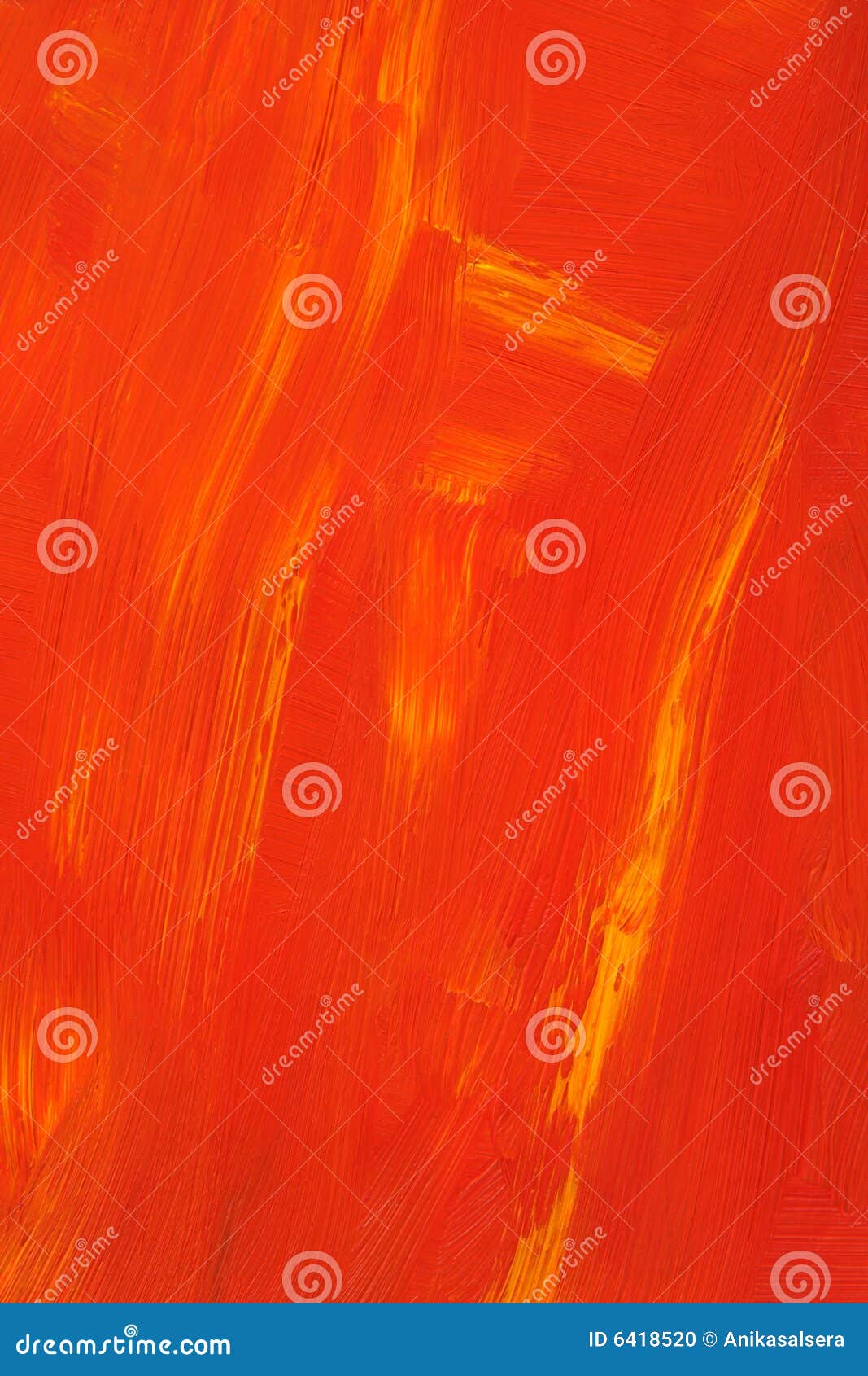 Abstract Orange Oil Painting Stock Photo - Image of colours, acrylic ...