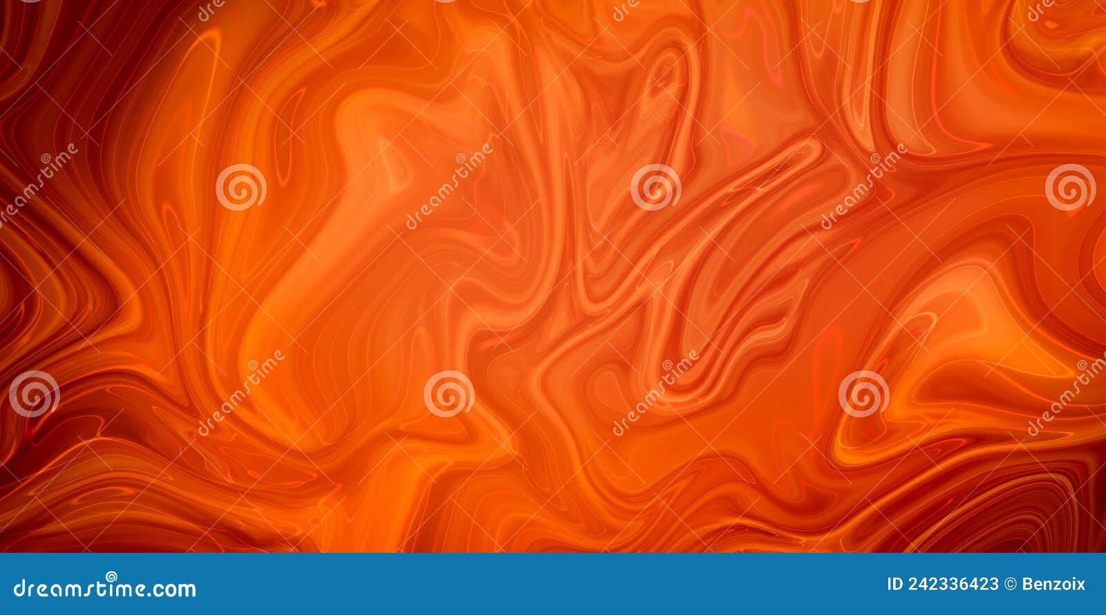Abstract Orange Paint Background. Acrylic Texture with Marble Pattern ...