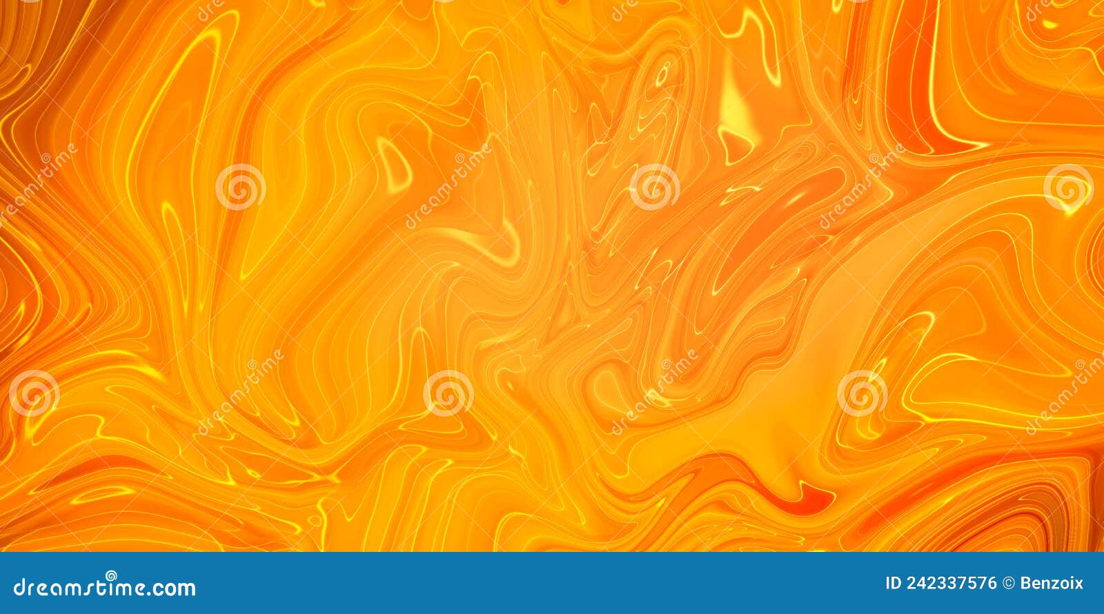 Abstract Orange Paint Background. Acrylic Texture with Marble Pattern ...