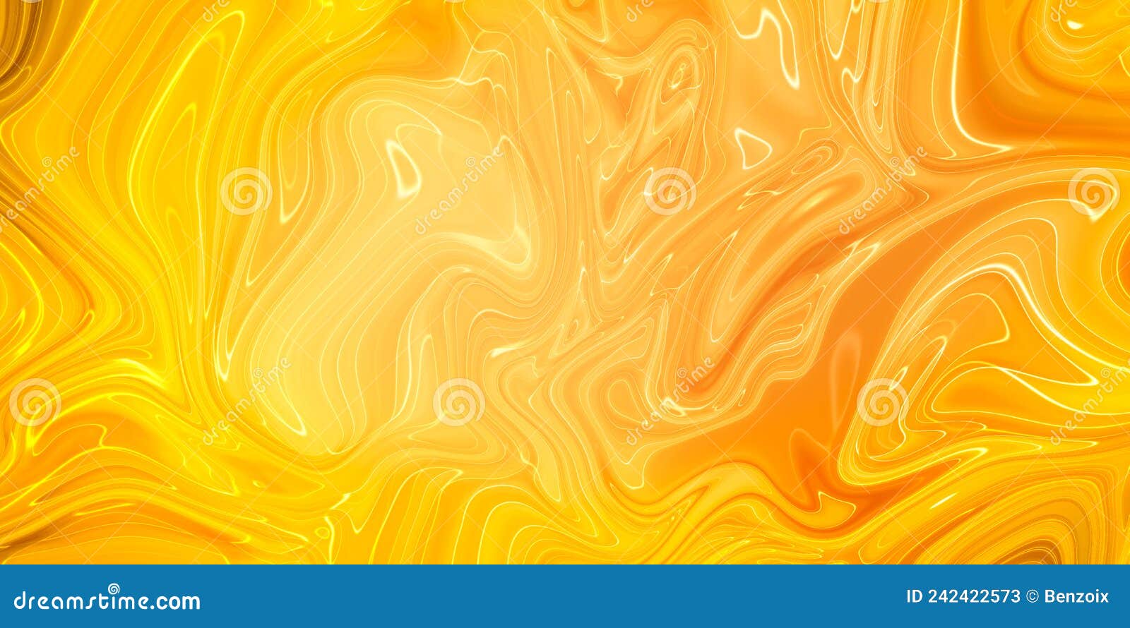 Abstract Orange Paint Background. Acrylic Texture with Marble Pattern ...