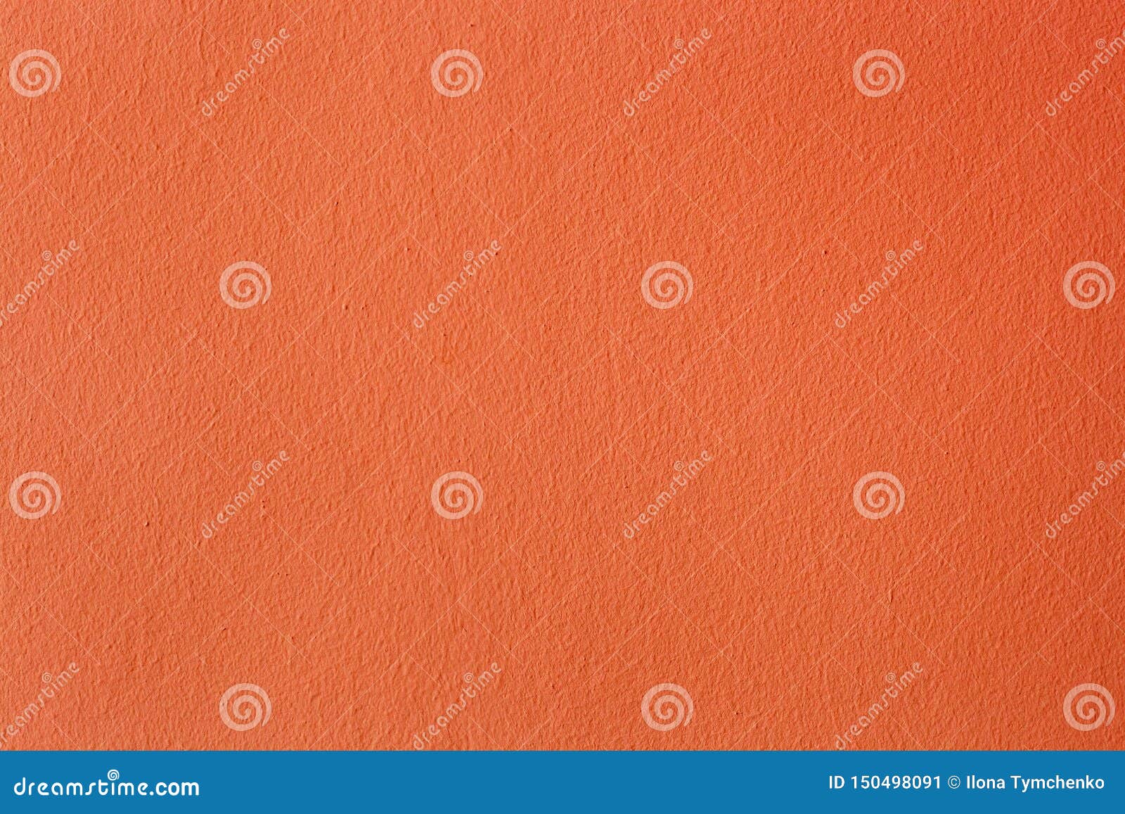 Abstract Orange Painted Wall. Bright Plaster Colored Texture Stock ...
