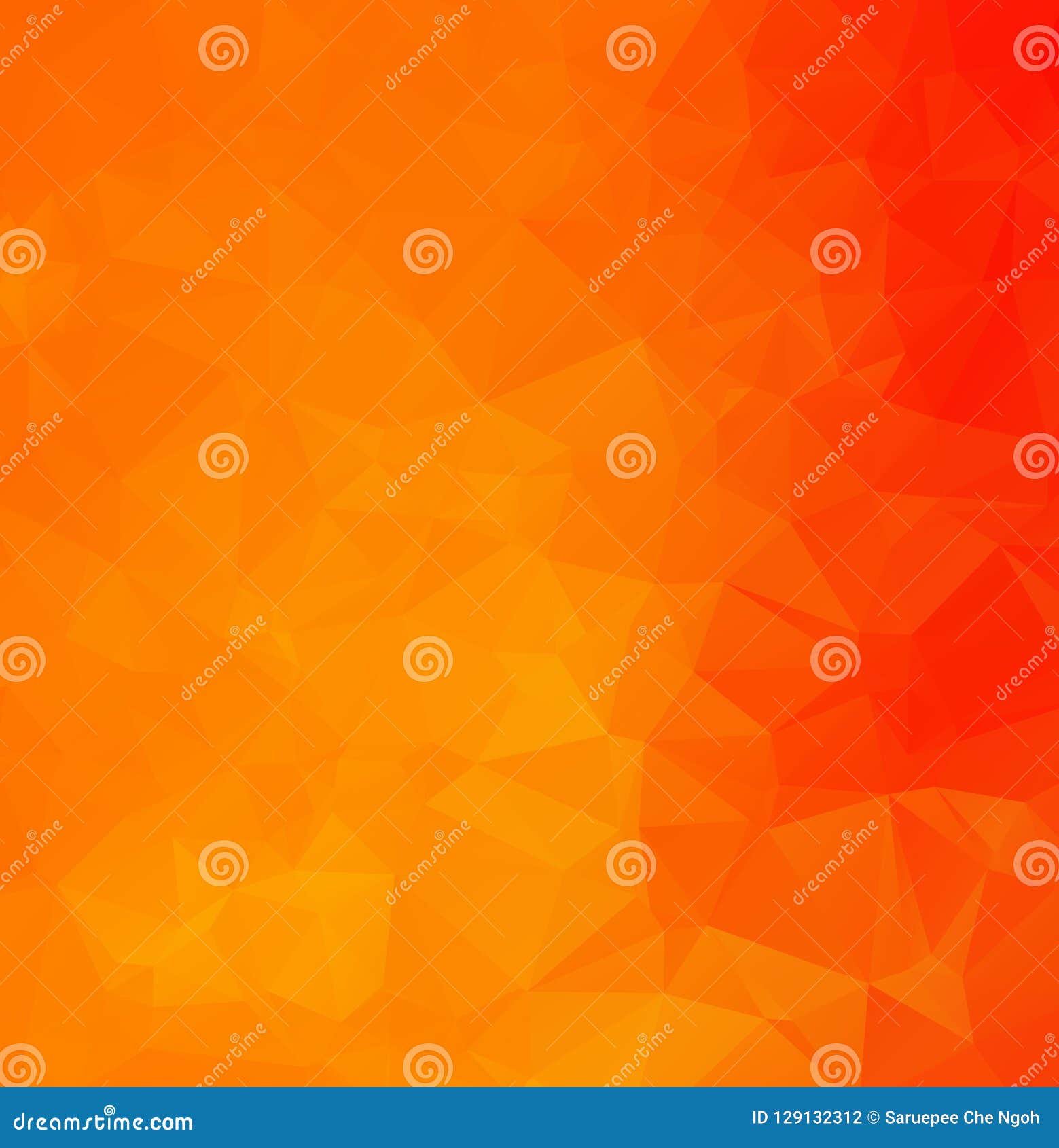 Abstract Orange Polygonal Mosaic Background, Creative Design Templates ...