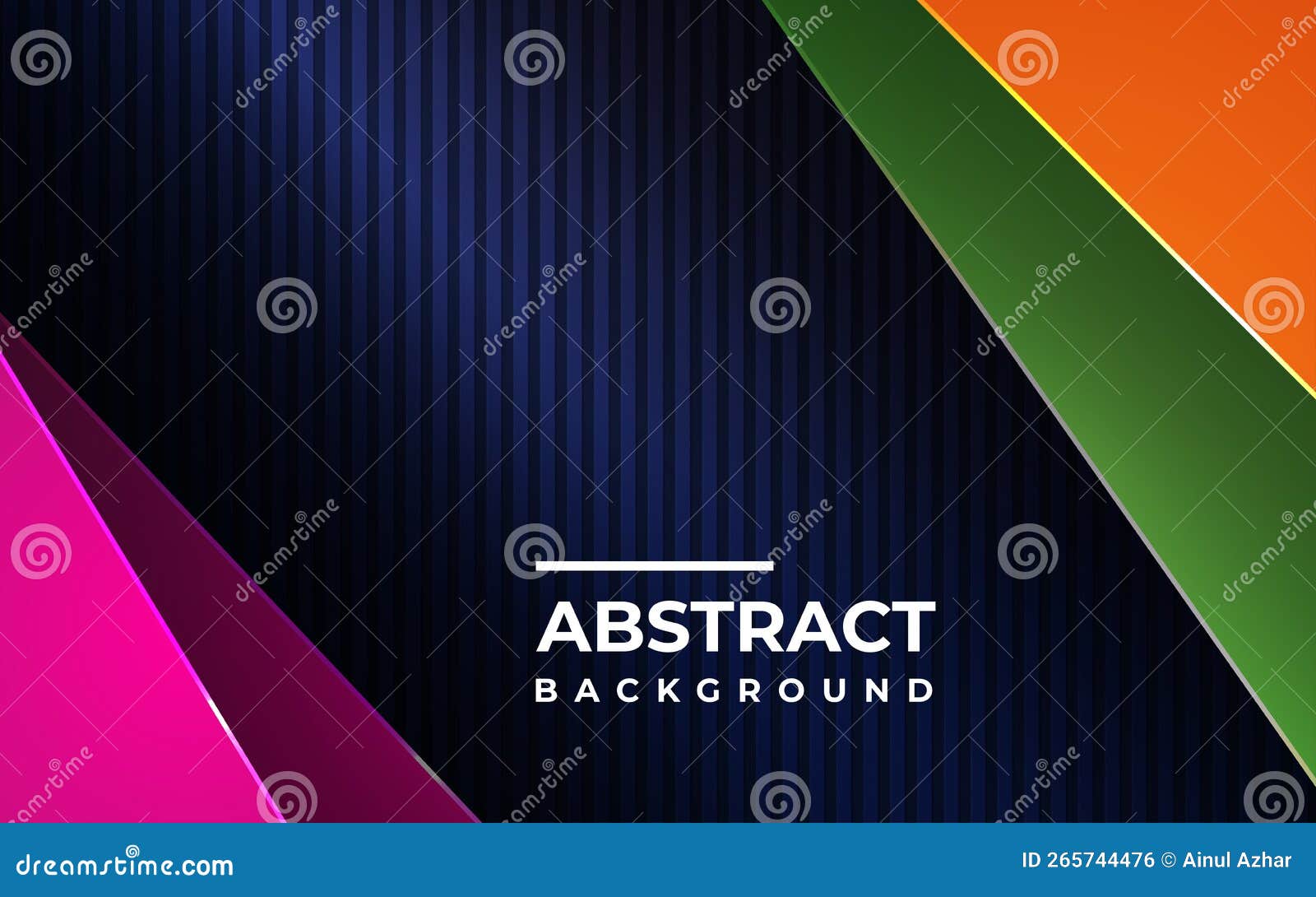 Abstract Orange, Purple, Blue Gradient Overlap Layers with Modern ...