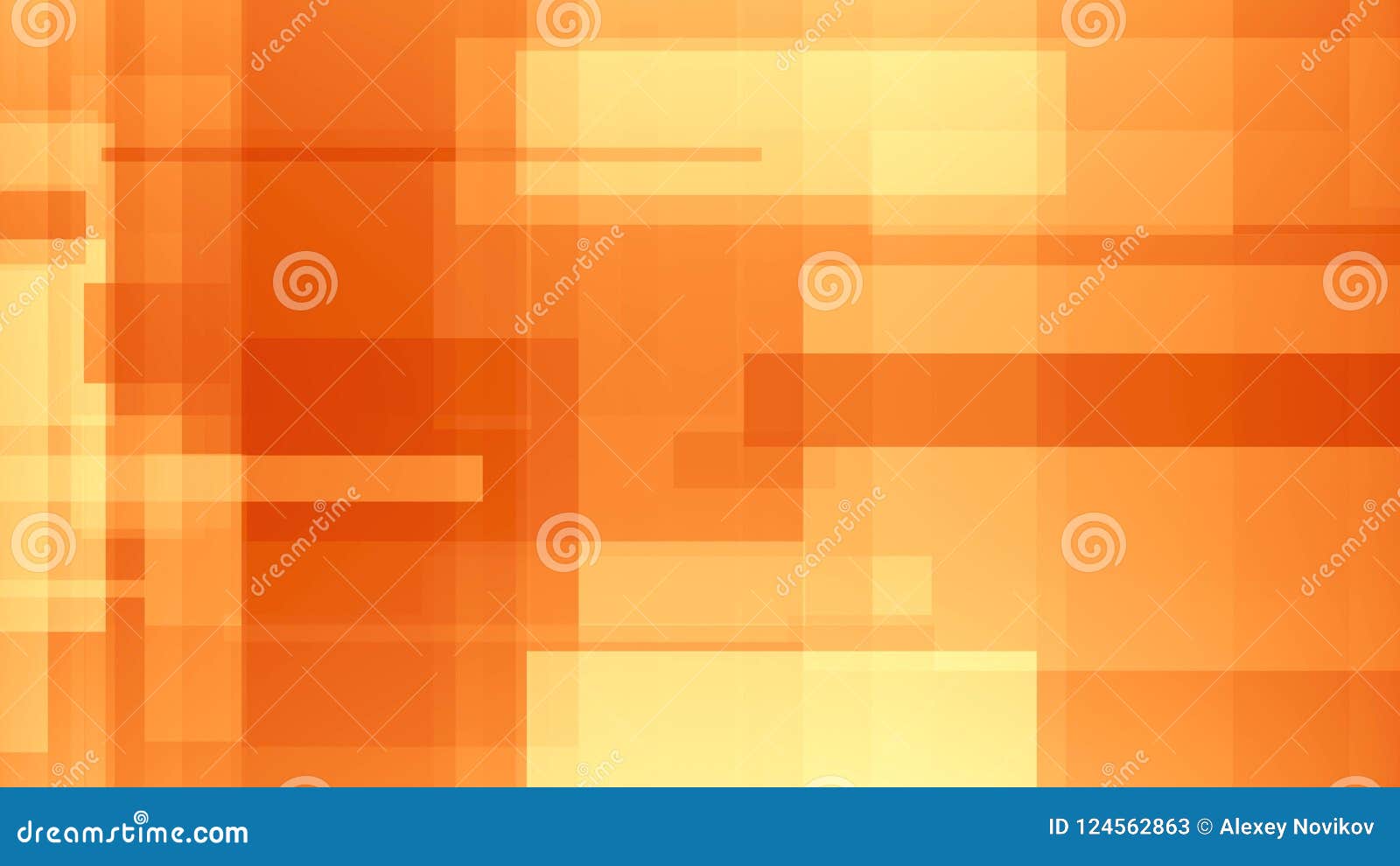 Abstract Orange Rectangles. Background Illustration Stock Illustration ...