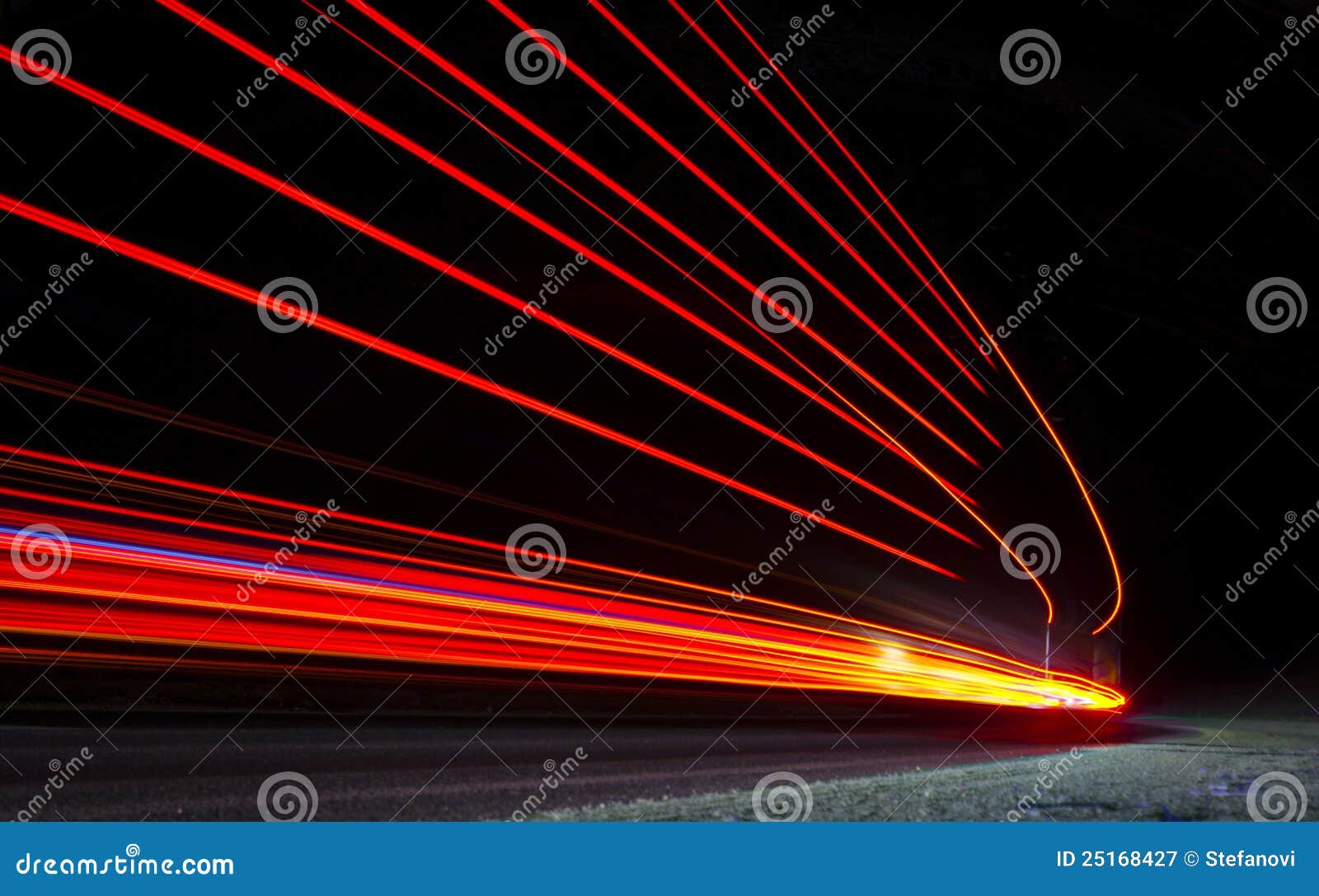 Abstract Orange, Red and Yellow Lights Stock Image - Image of orange ...
