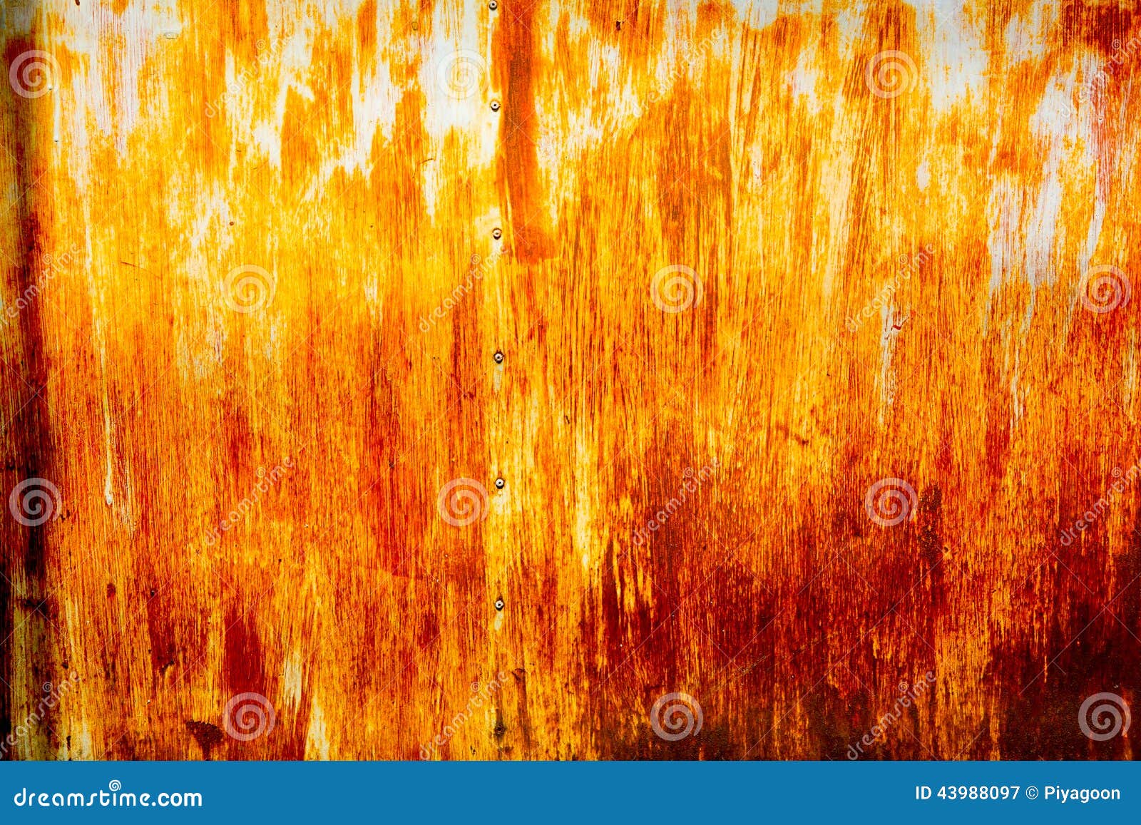 Abstract Orange Rusty Zinc As Texture Stock Image - Image of plate ...