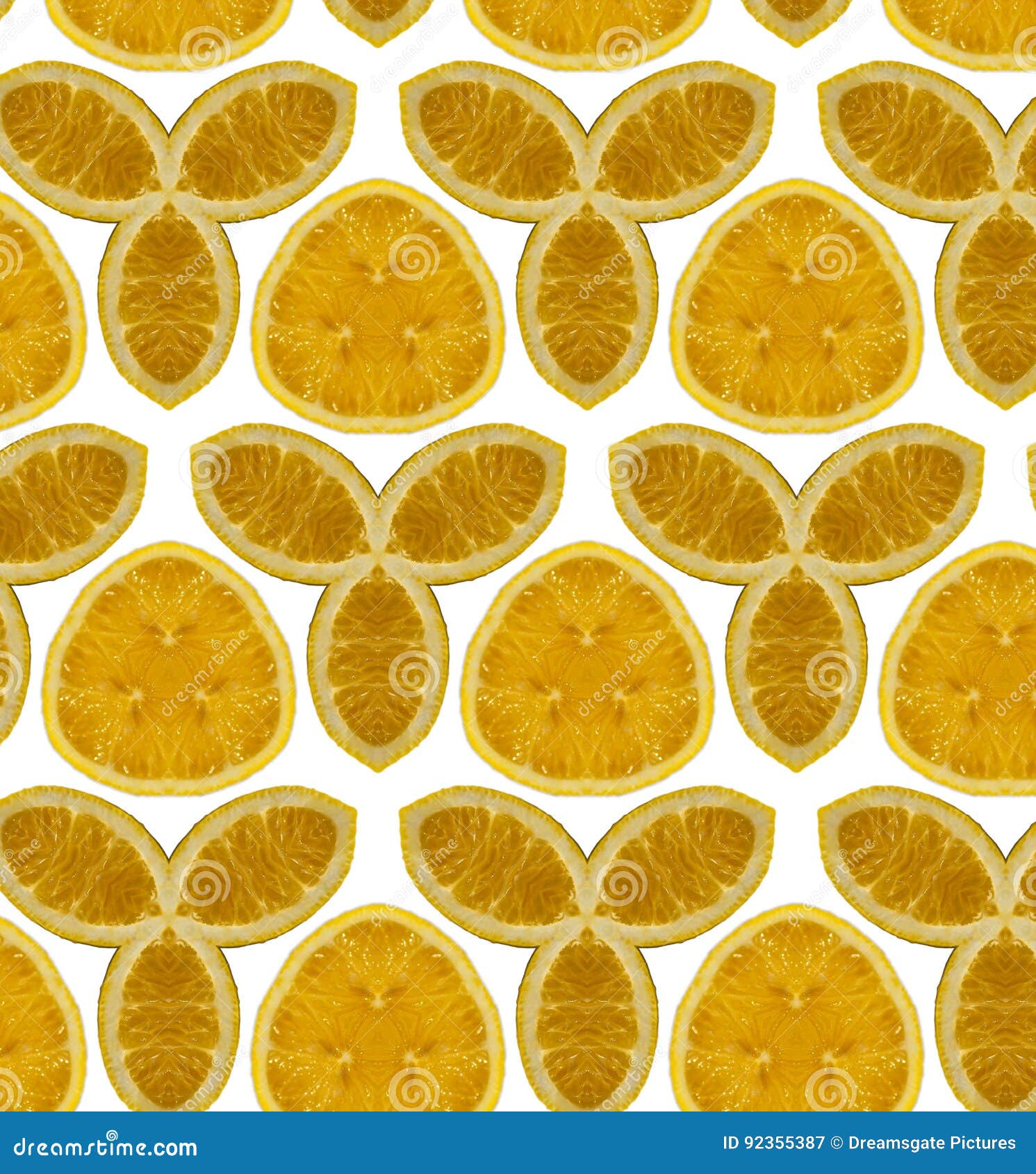 Abstract Orange Seamless Pattern Stock Image - Image of fractal, decor ...