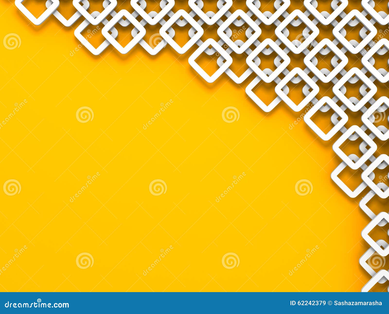 Abstract Orange Shapes Pattern Art Background Stock Illustration ...