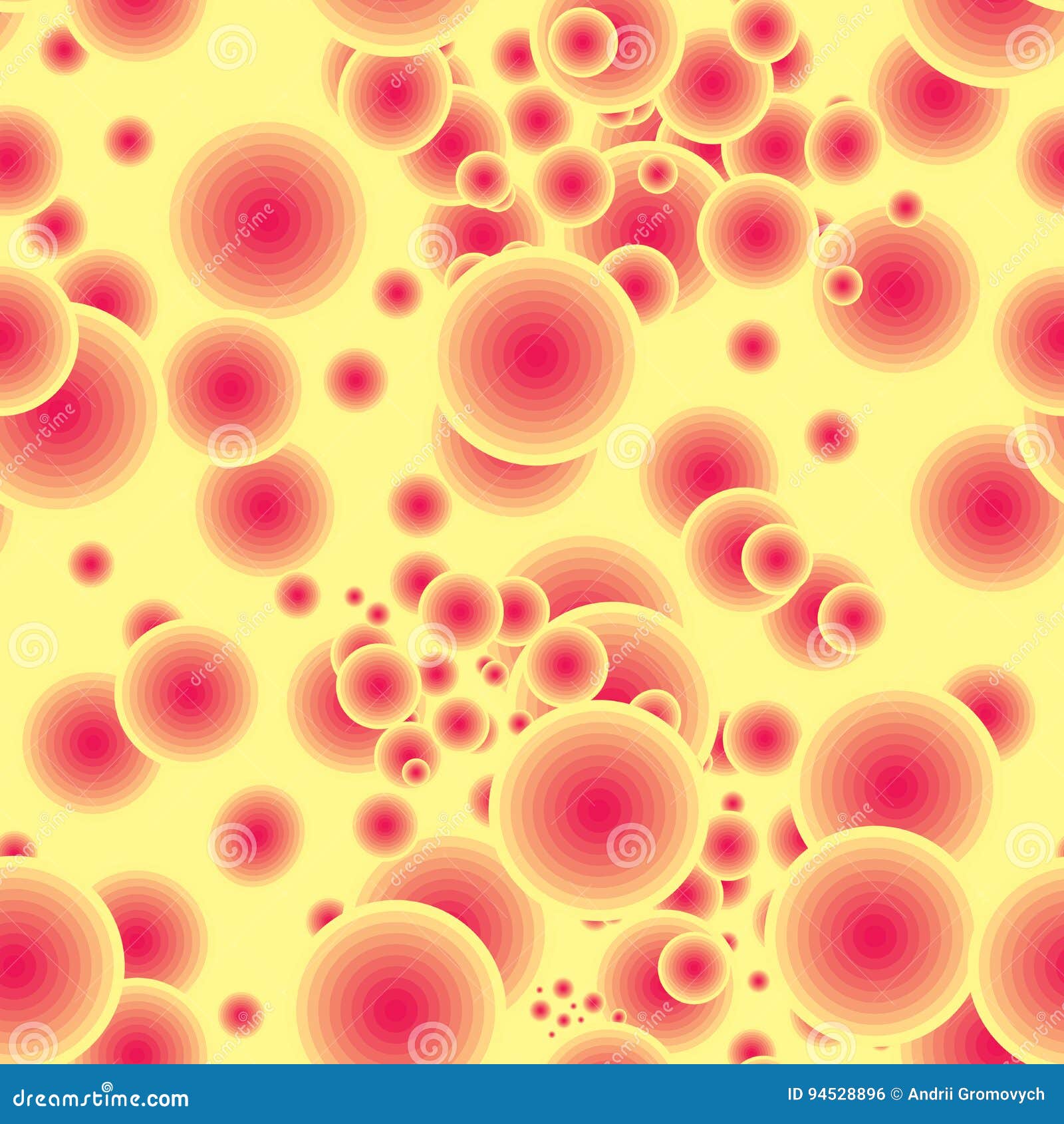 Abstract Orange Smoke. Seamless Texture. Stock Illustration ...