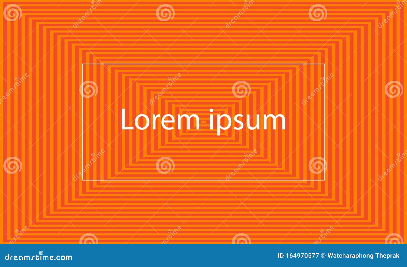 Abstract Orange Square Frame Design Stock Vector - Illustration of ...