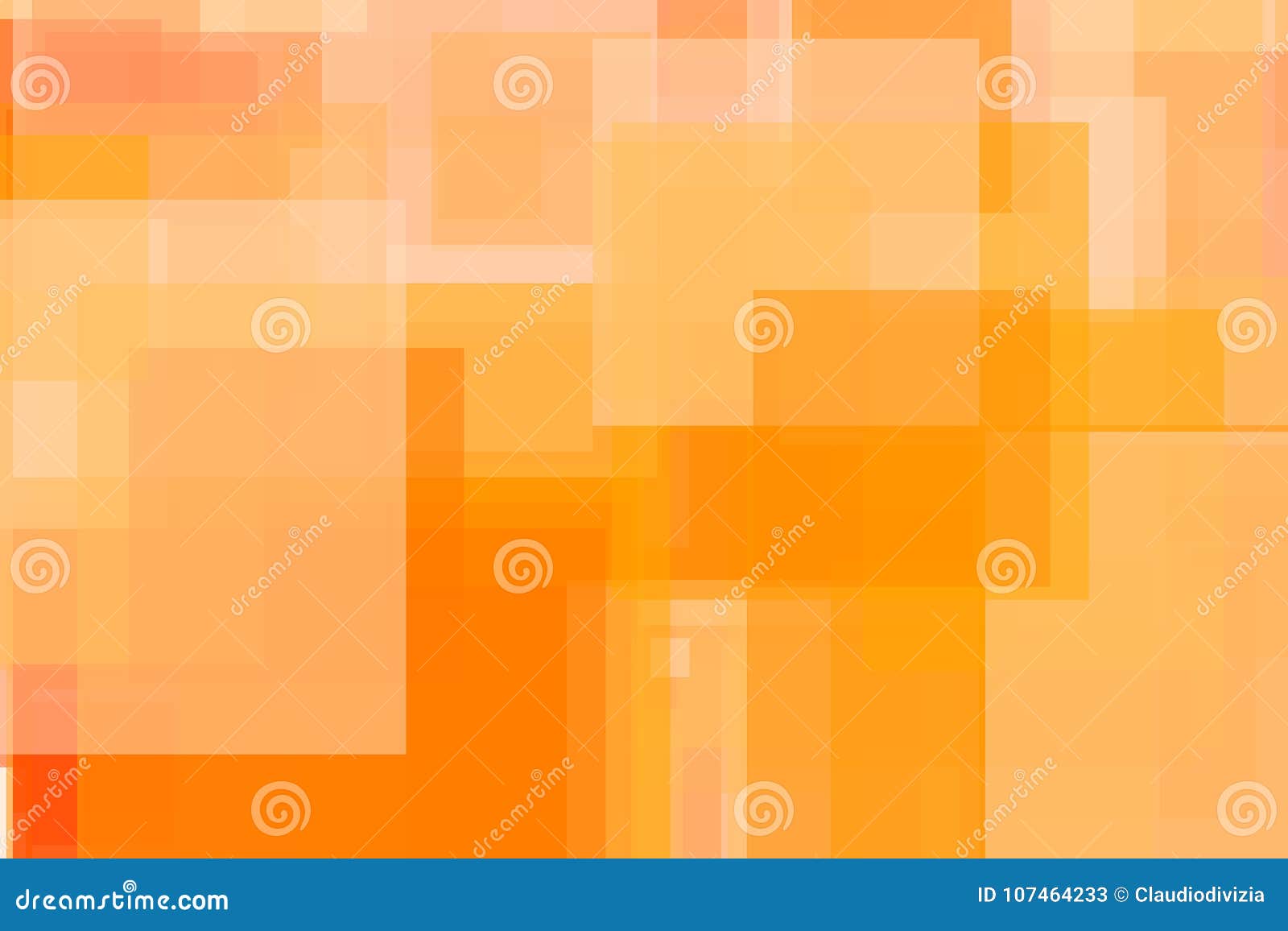 Abstract Orange Squares Illustration Background Stock Illustration ...