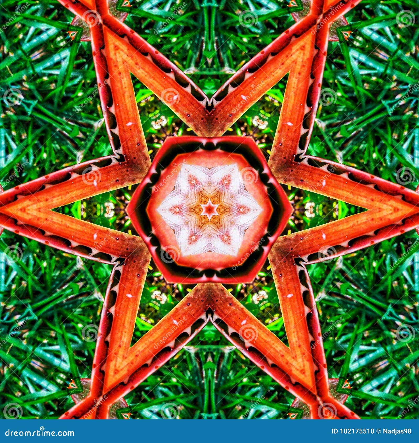 Abstract Orange Star Pattern Background Texture Stock Illustration ...