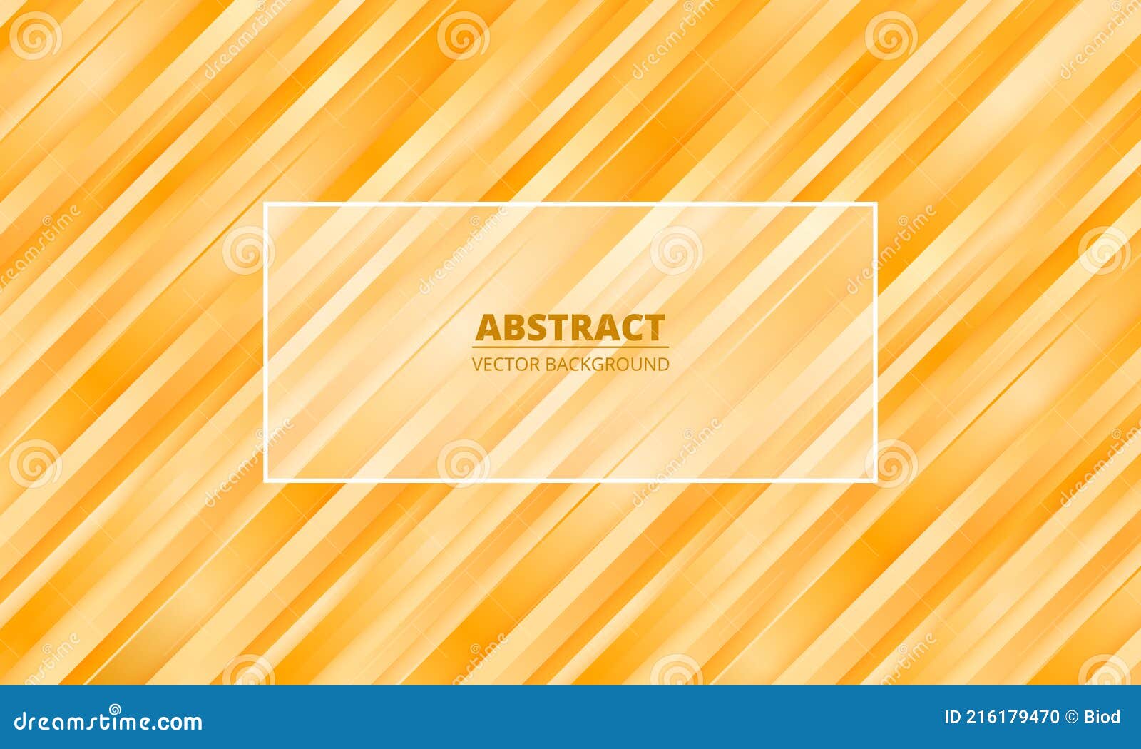 Abstract Orange Striped Metallic Background. Stock Vector ...