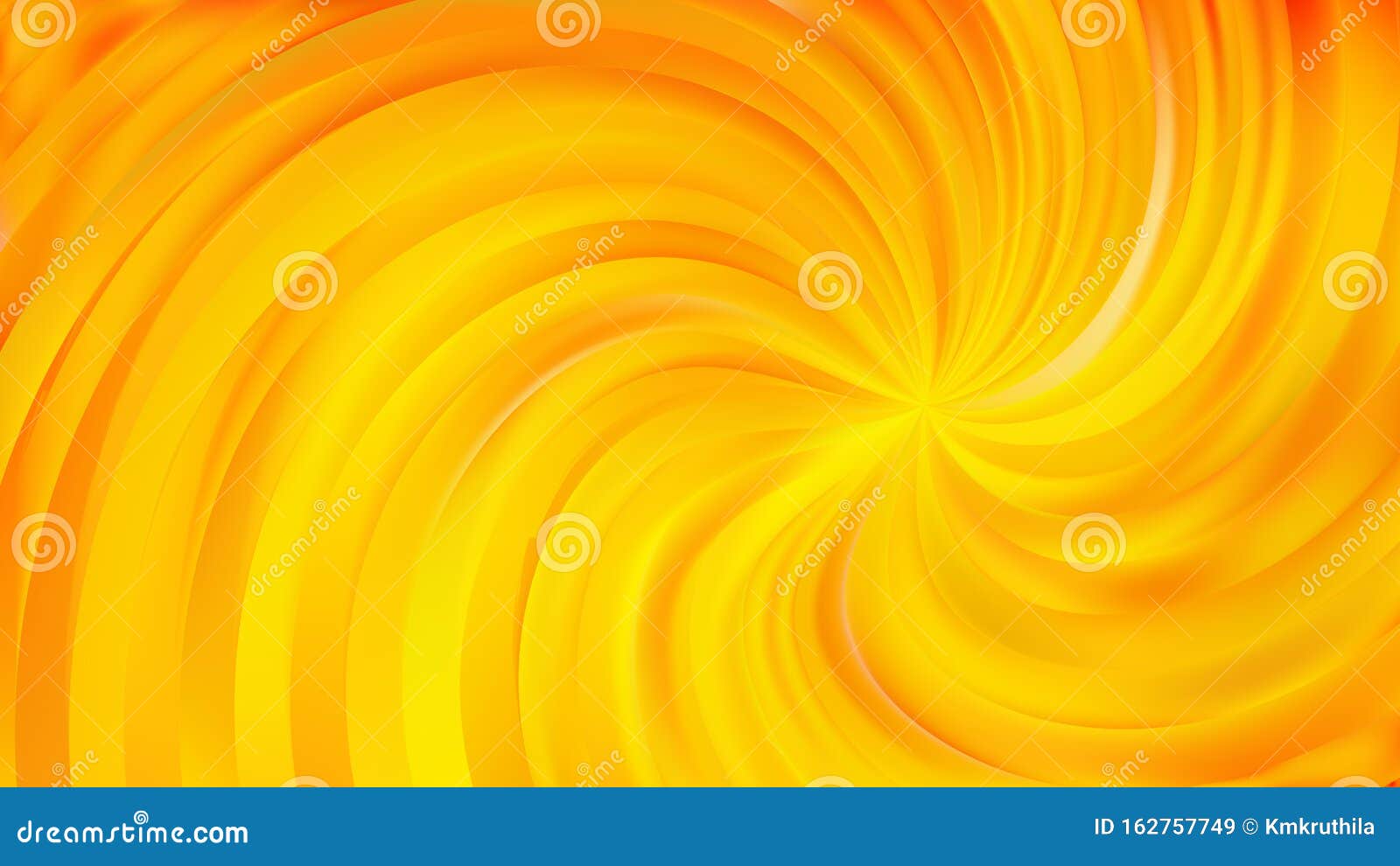 Abstract Orange Swirl Background Stock Vector - Illustration of spiral ...