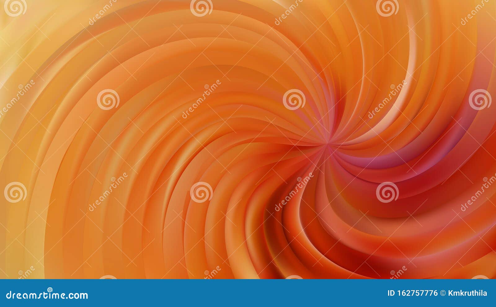 Abstract Orange Swirl Background Stock Vector - Illustration of ...