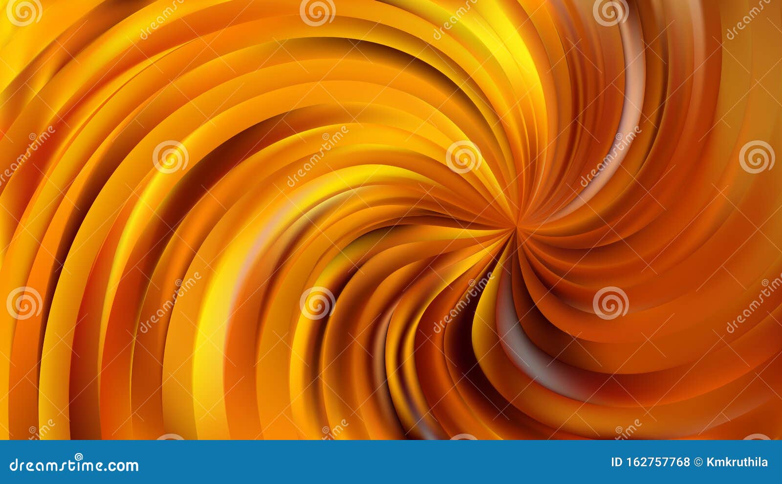 Abstract Orange Swirl Background Vector Illustration Stock Vector ...