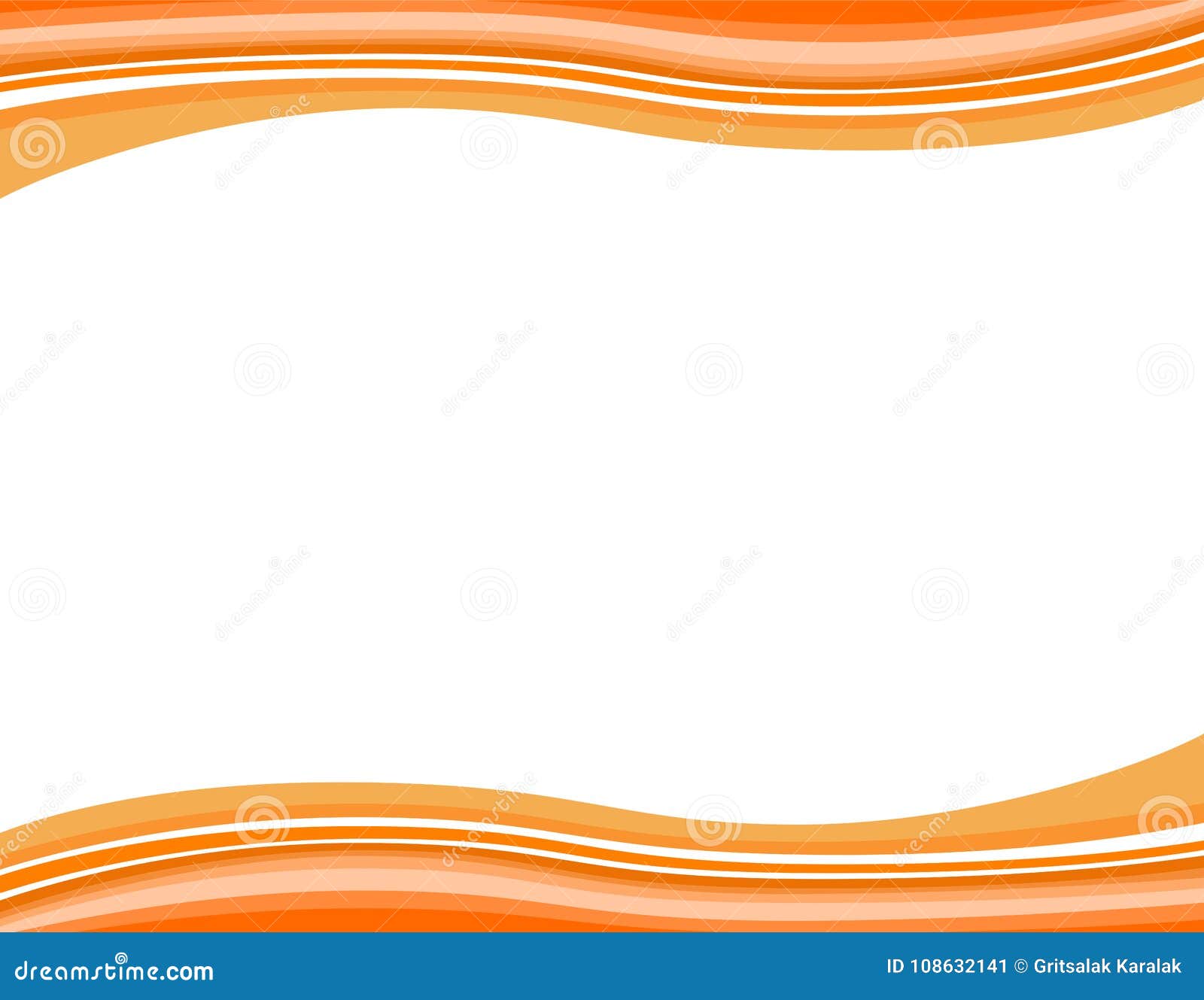 Abstract Orange Swirl Gradient Background / Vector Stock Vector ...