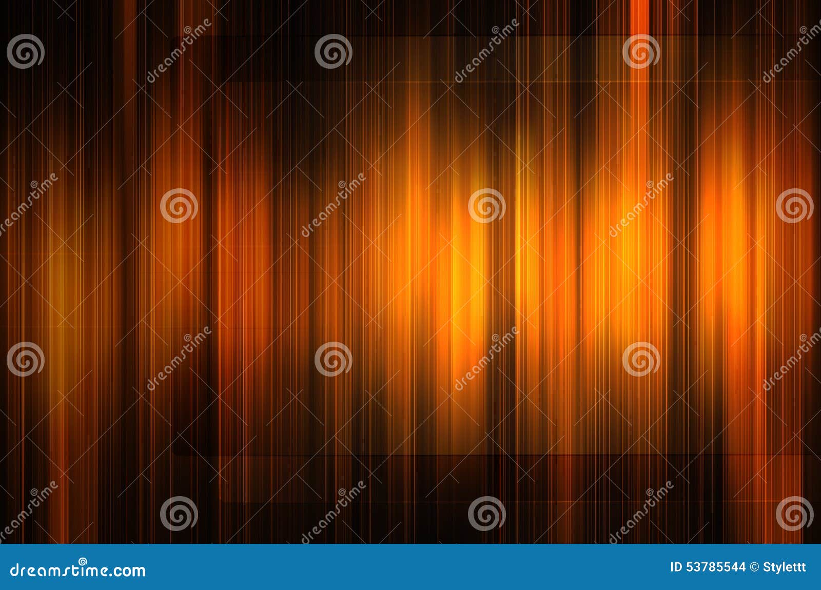 Abstract Orange Tech Background Stock Illustration - Illustration of ...