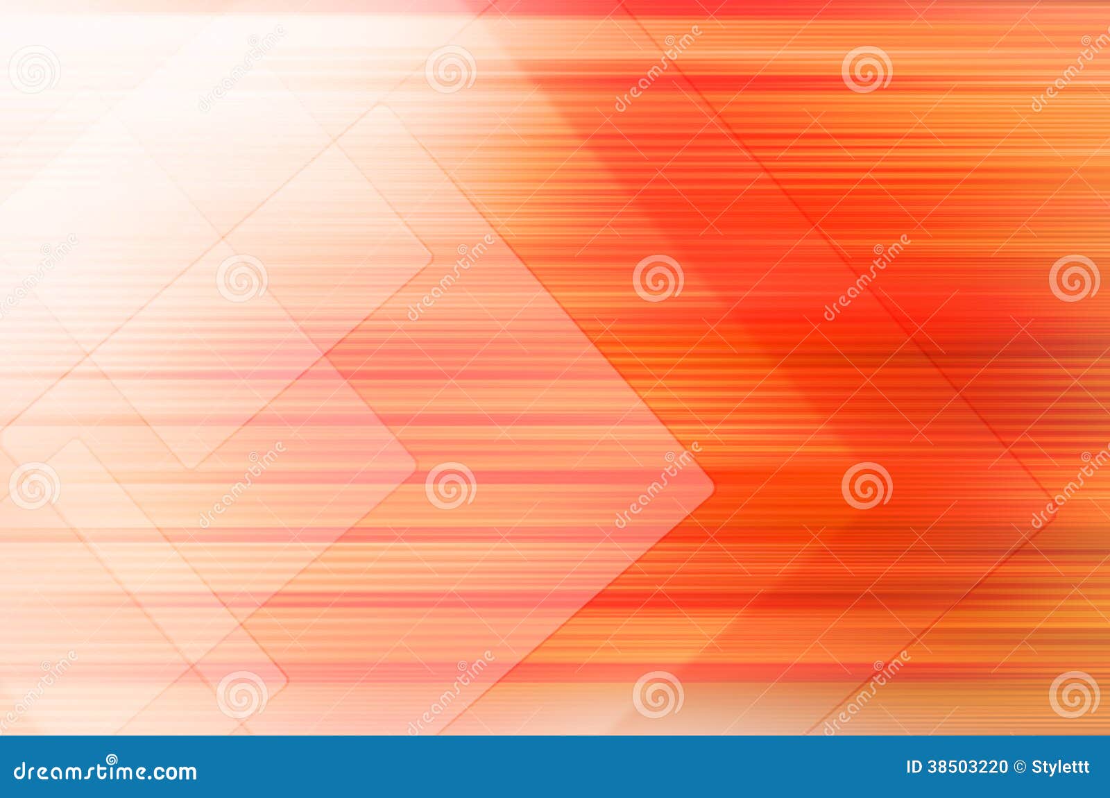Abstract Orange Tech Background. Stock Illustration - Illustration of ...