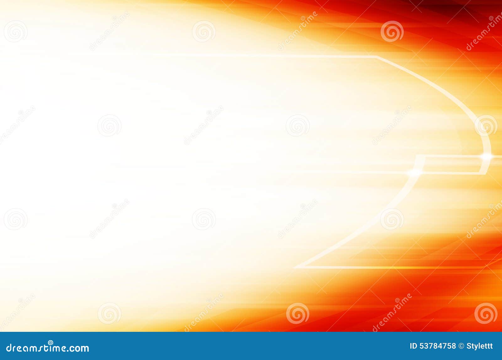 Abstract Orange Technology Background. Stock Illustration ...