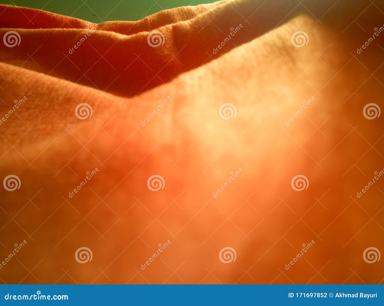 Abstract Orange Texture of Wavy Fabric Surface Stock Photo - Image of ...